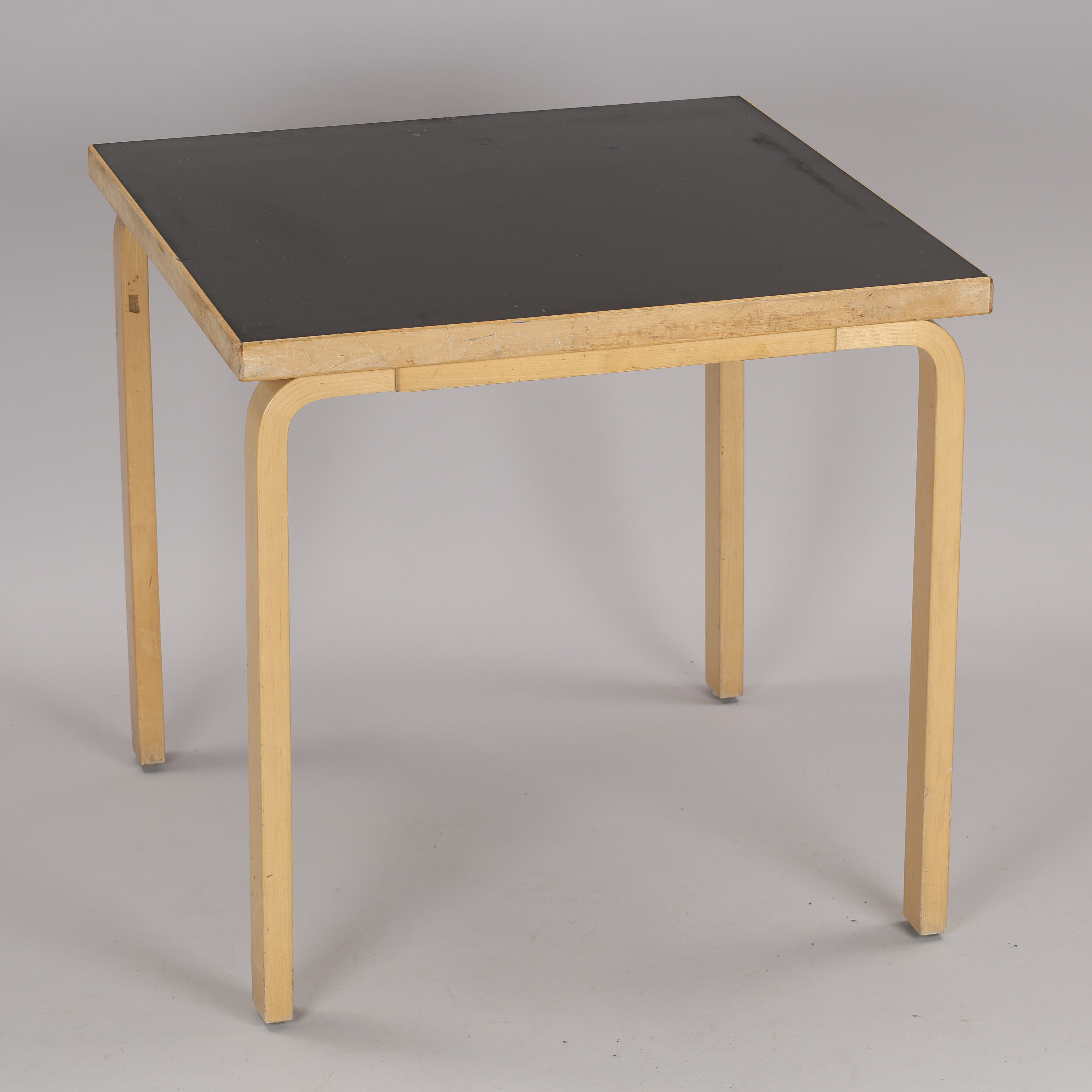 Images for 4737313. ALVAR AALTO. Square dining table made of birch wood ...