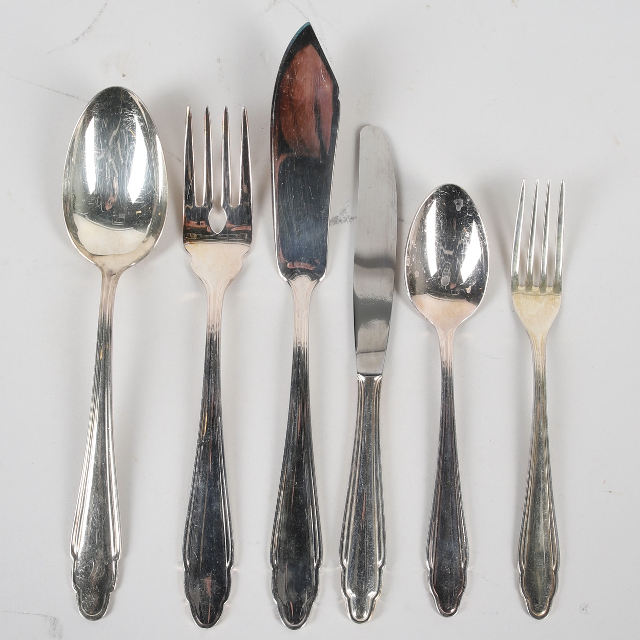 Images for 4737416. CUTLERY SET, 63 pieces, “Palace”, silver plated ...