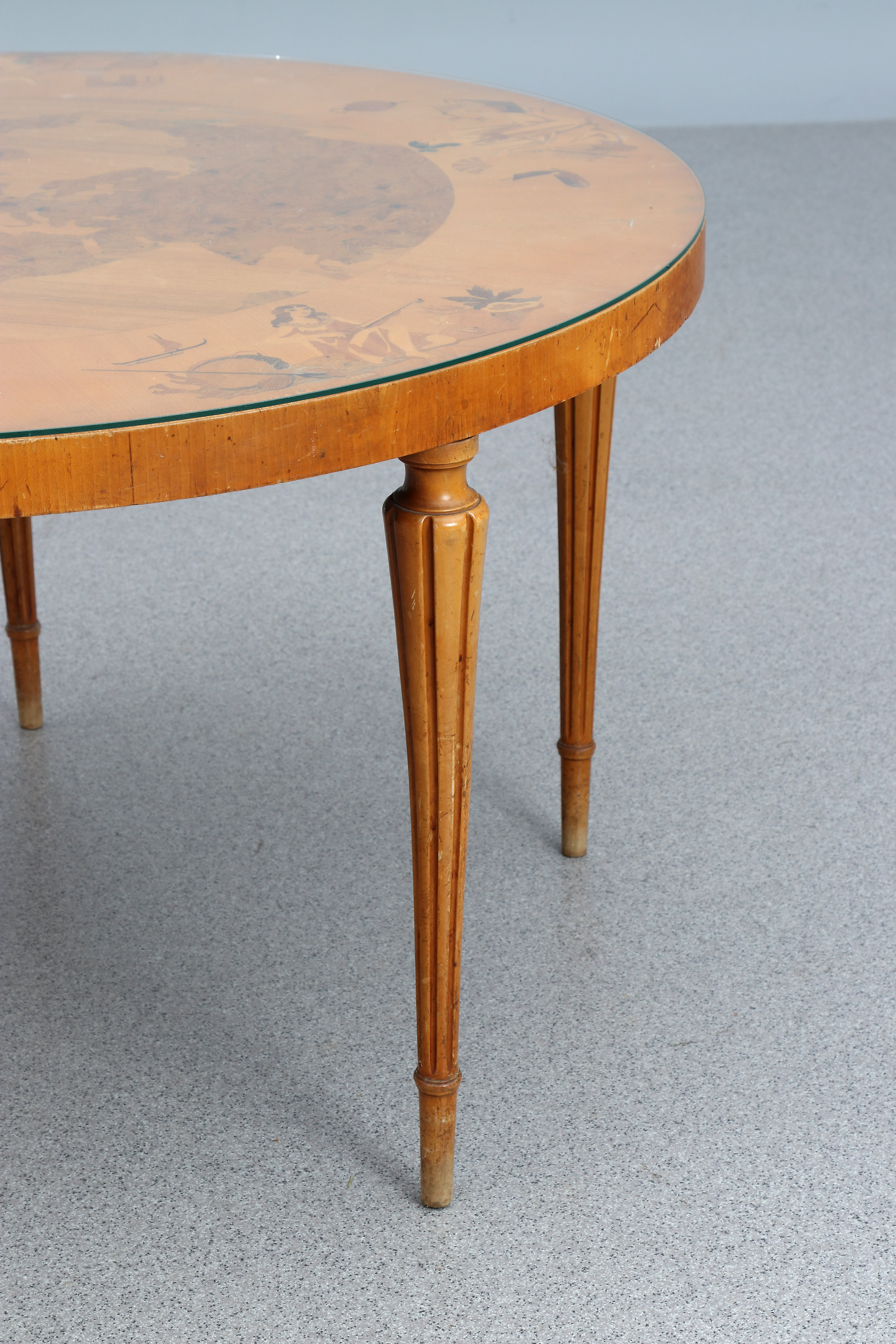 Images for 4738815. BIRGER EKMAN. COFFEE TABLE. Intarsia decor, with ...