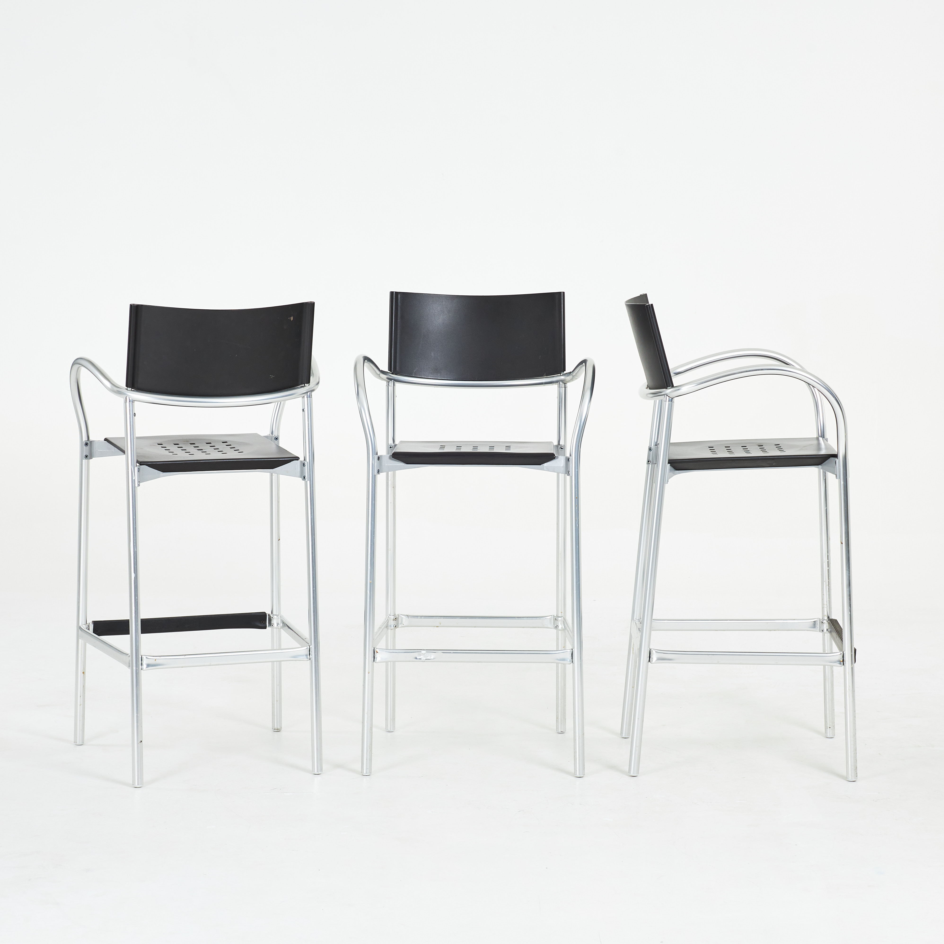 Images for 4742633. A set of 6 bar stools, “Breeze”, Carlo Bartoli ...