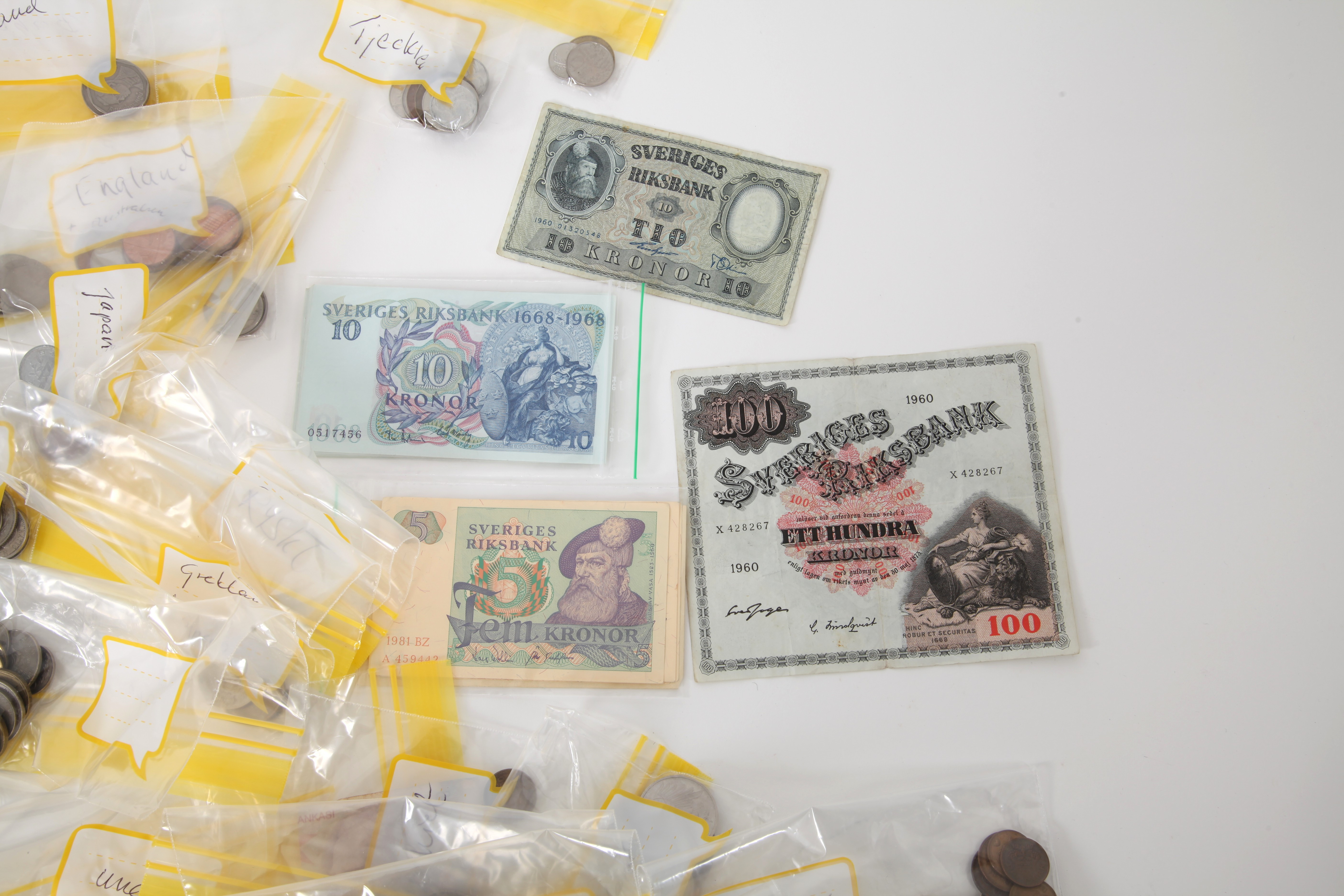 Images for 4746912. COINS AND BANKNOTES, mostly of Sweden and Europe ...