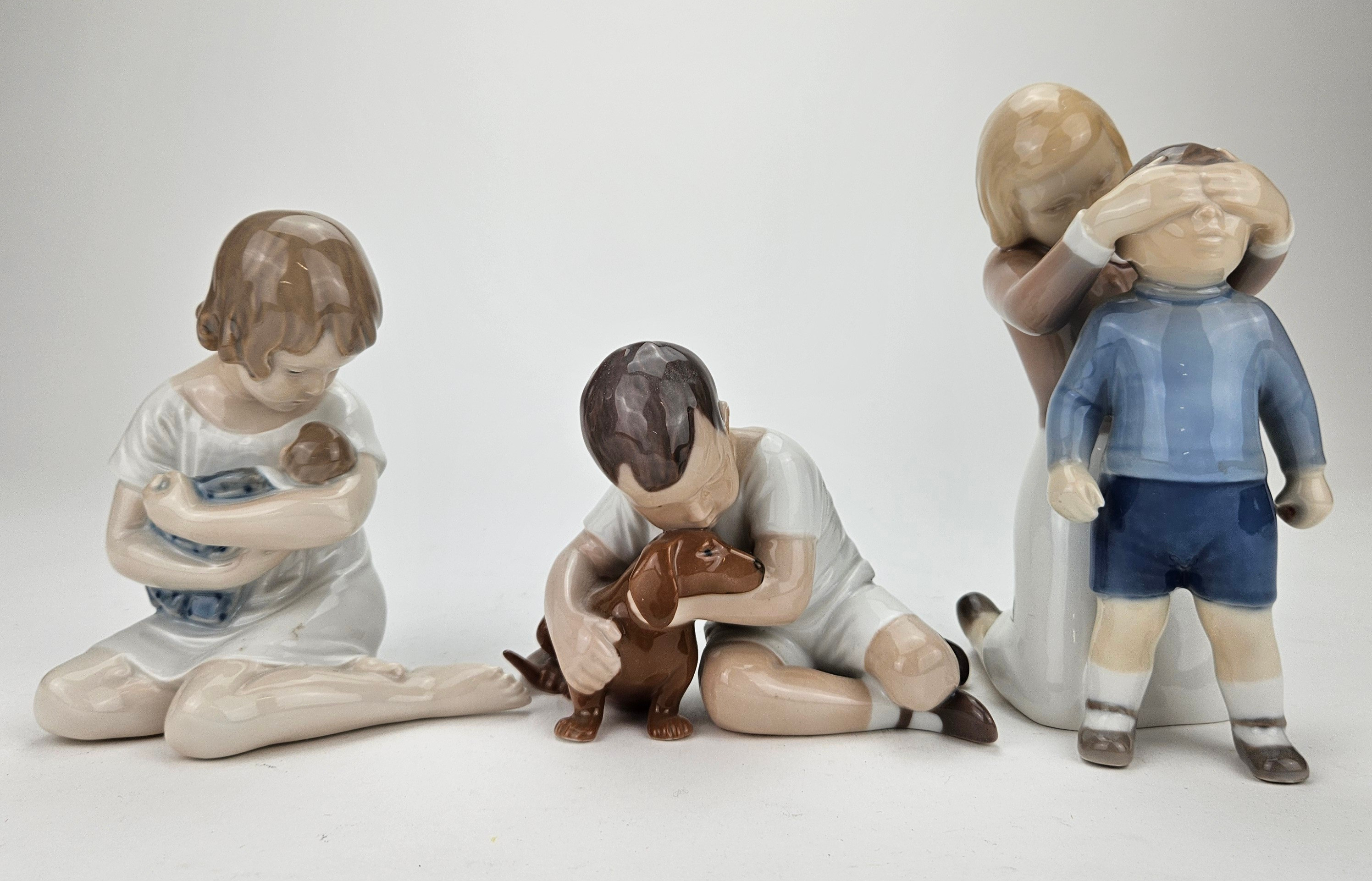 Images for 4757021. Three porcelain figurines, Bing & Gröndahl and ...