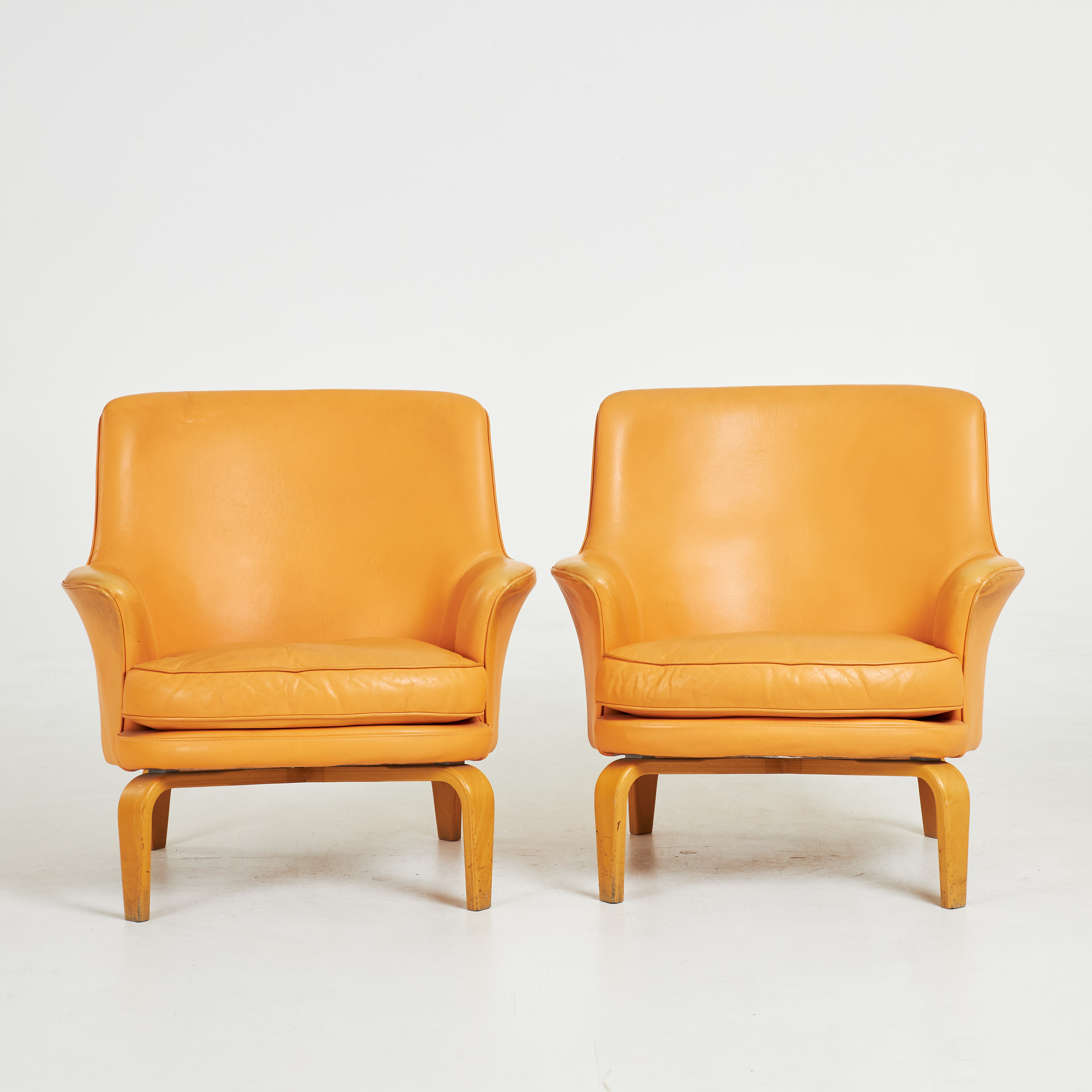 Images for 4759644. ARNE NORELL. A pair of “Pilot” armchairs, Norell ...
