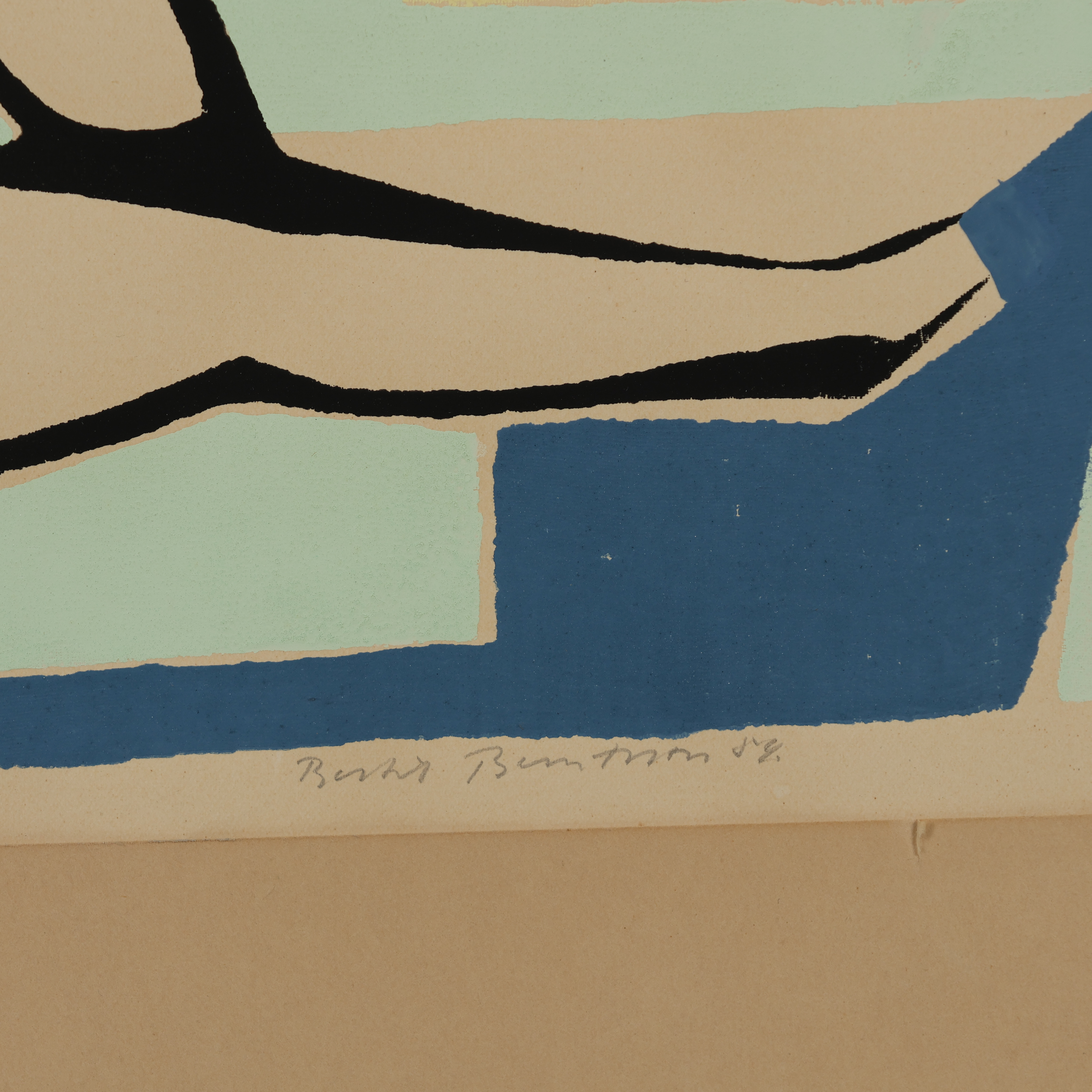 Images for 4760029. BERTIL BERNTSSON (1921-2002). Lithographic sample ...