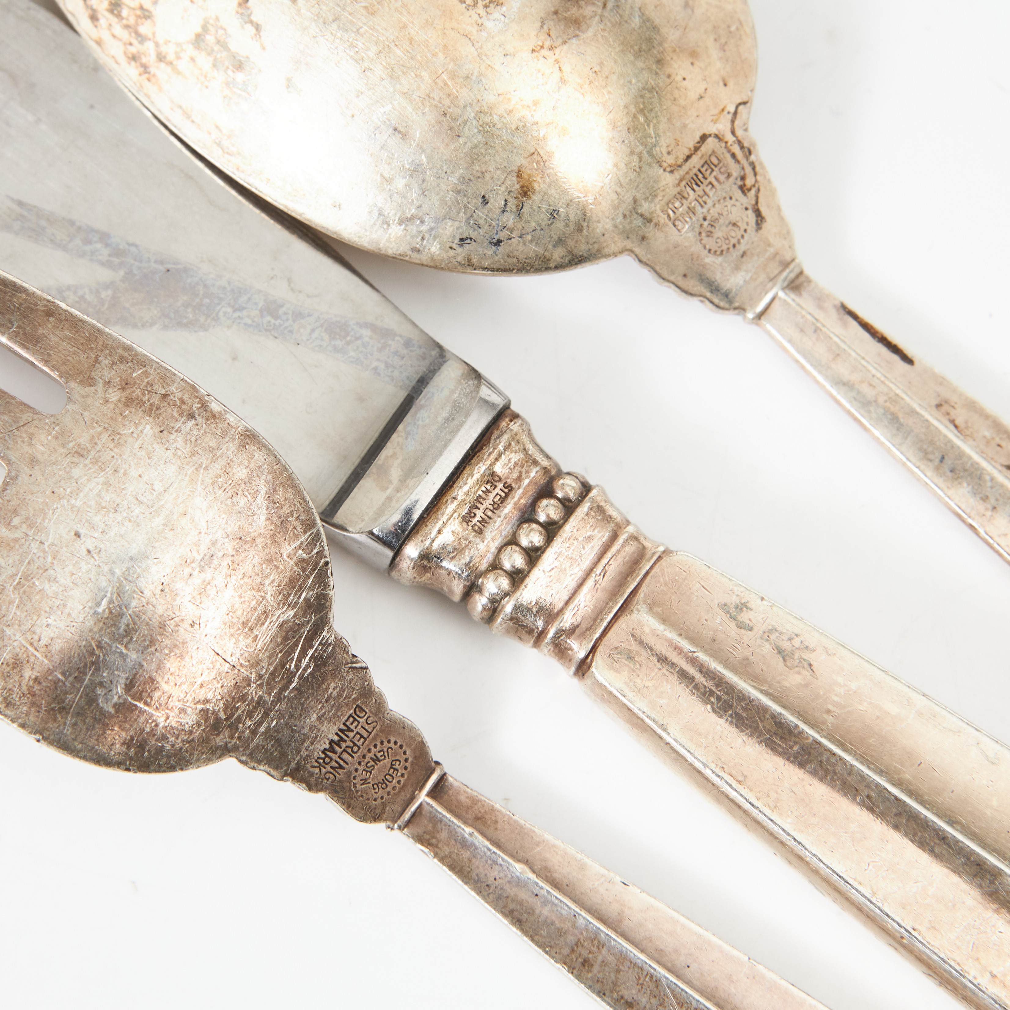 Images for 4761900. JOHAN ROHDE. A set of 37 pieces, model Dronning ...