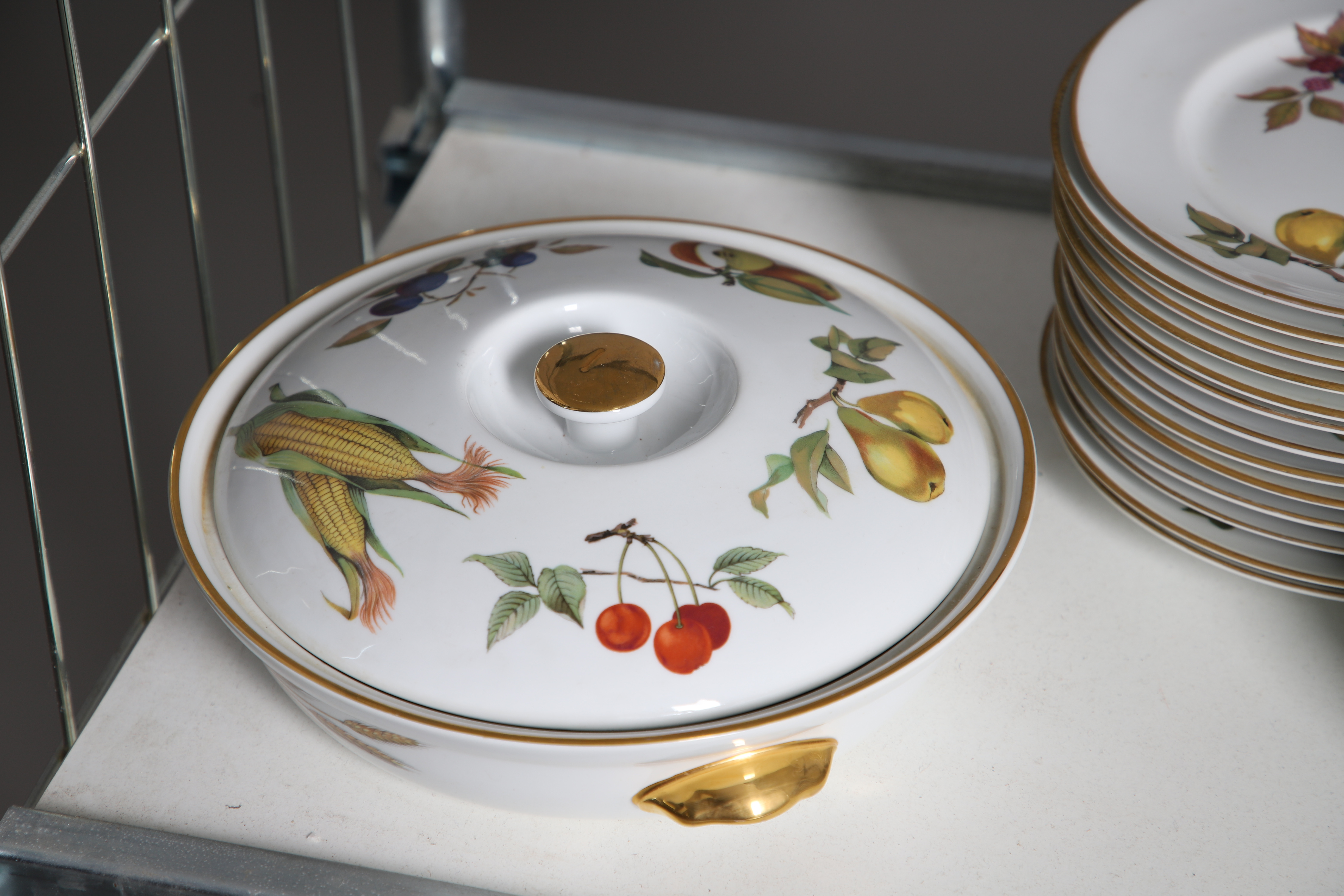 Images for 4765618. A QUANTITY OF ROYAL WORCESTER EVESHAM TERRINES AND ...