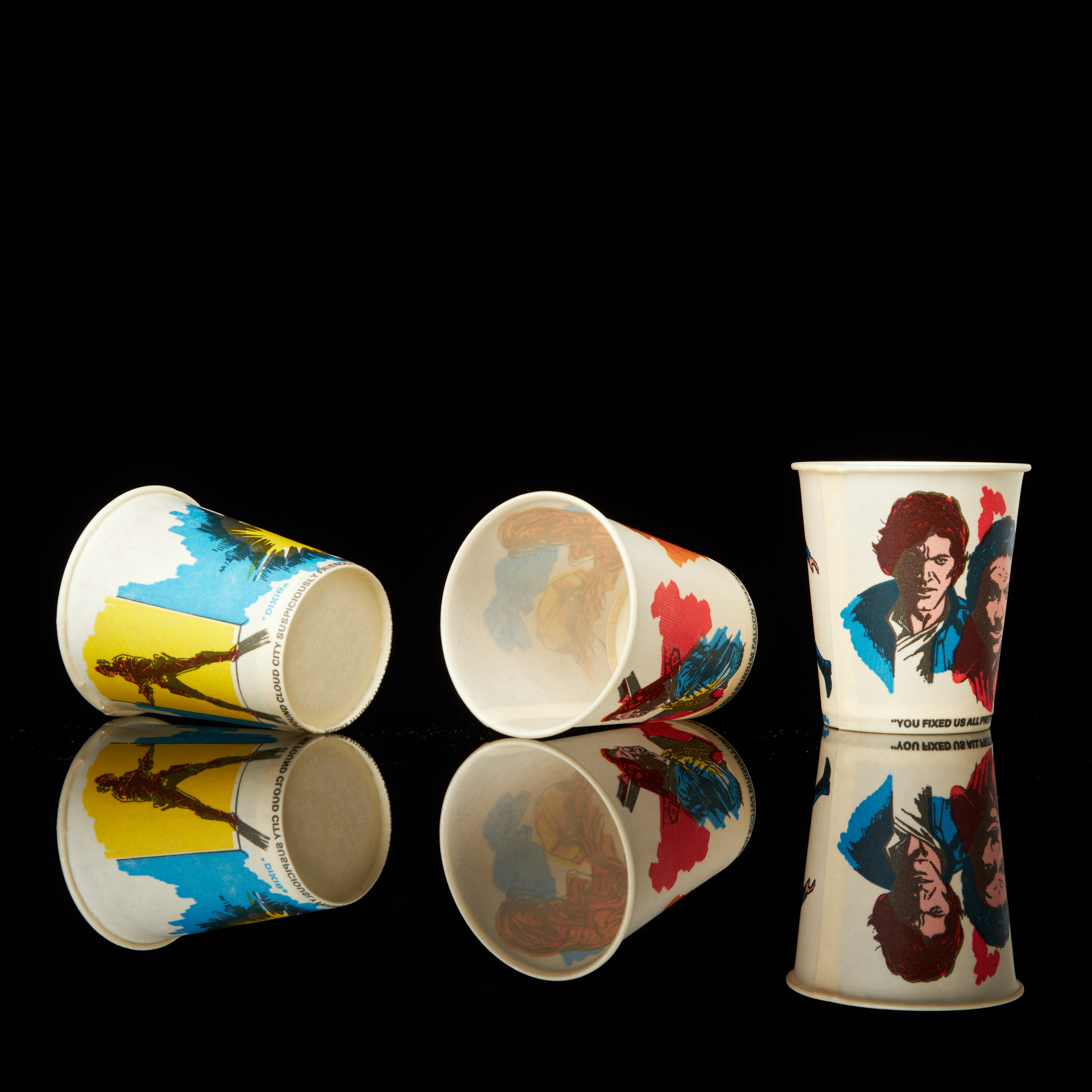 Images for 4769590. A set of 89 dixie cups, waxed paper, mixed motifs ...