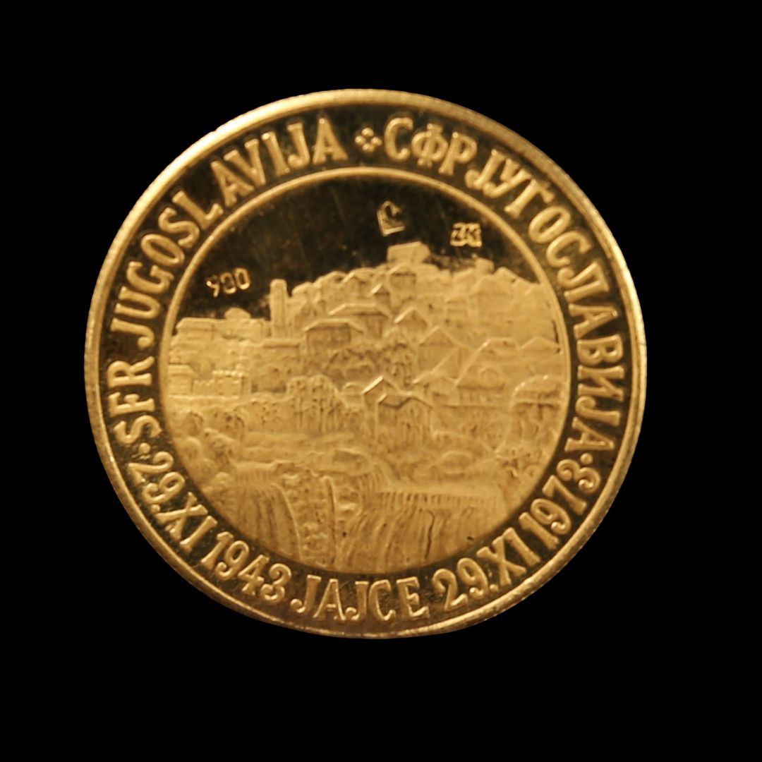 Images for 4776321. A GOLD COMMEMORATIVE COIN, YUGOSLAVIA, Josip Broz ...