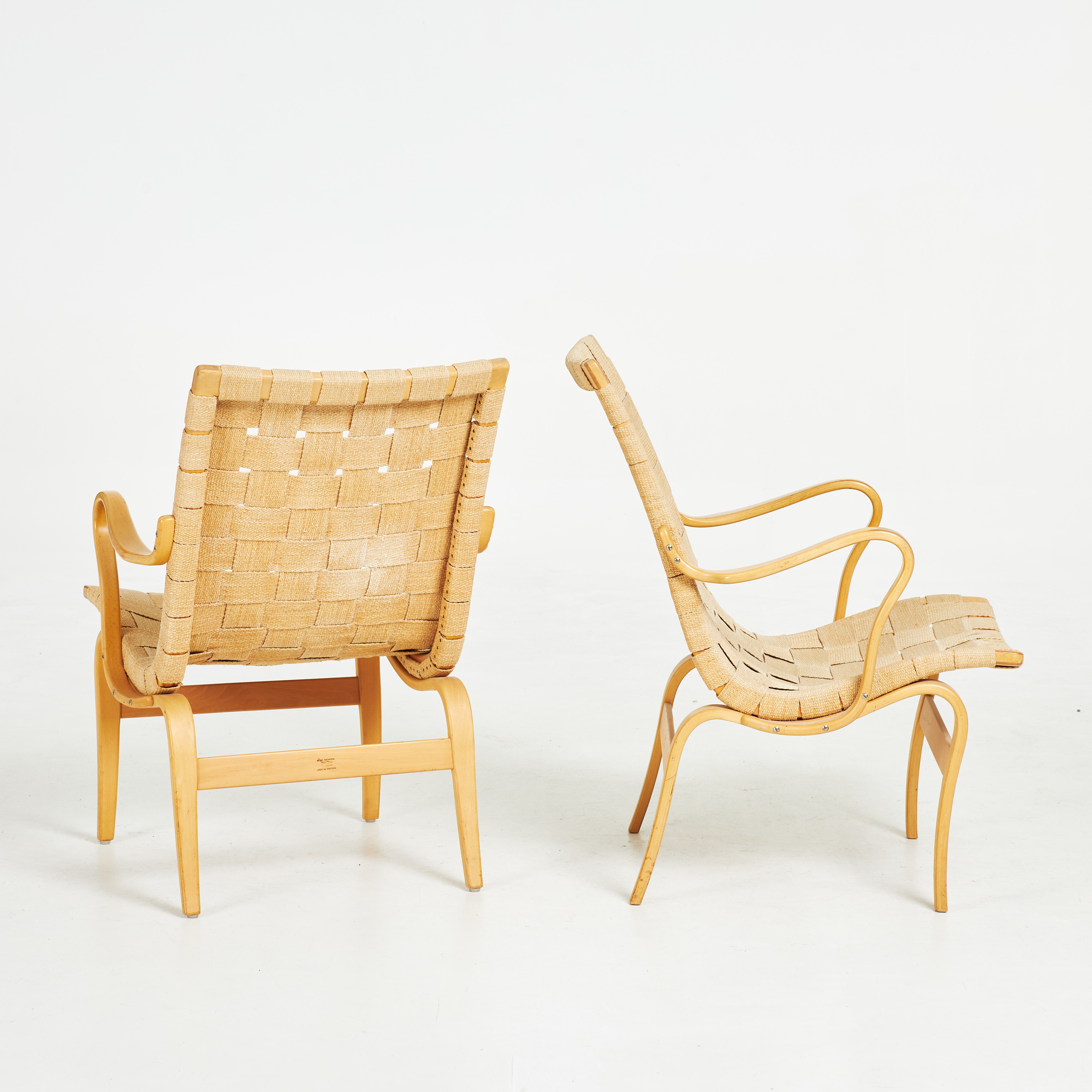 Images for 4776979. BRUNO MATHSSON. armchairs, 1 pair, “Eva”, Firma ...