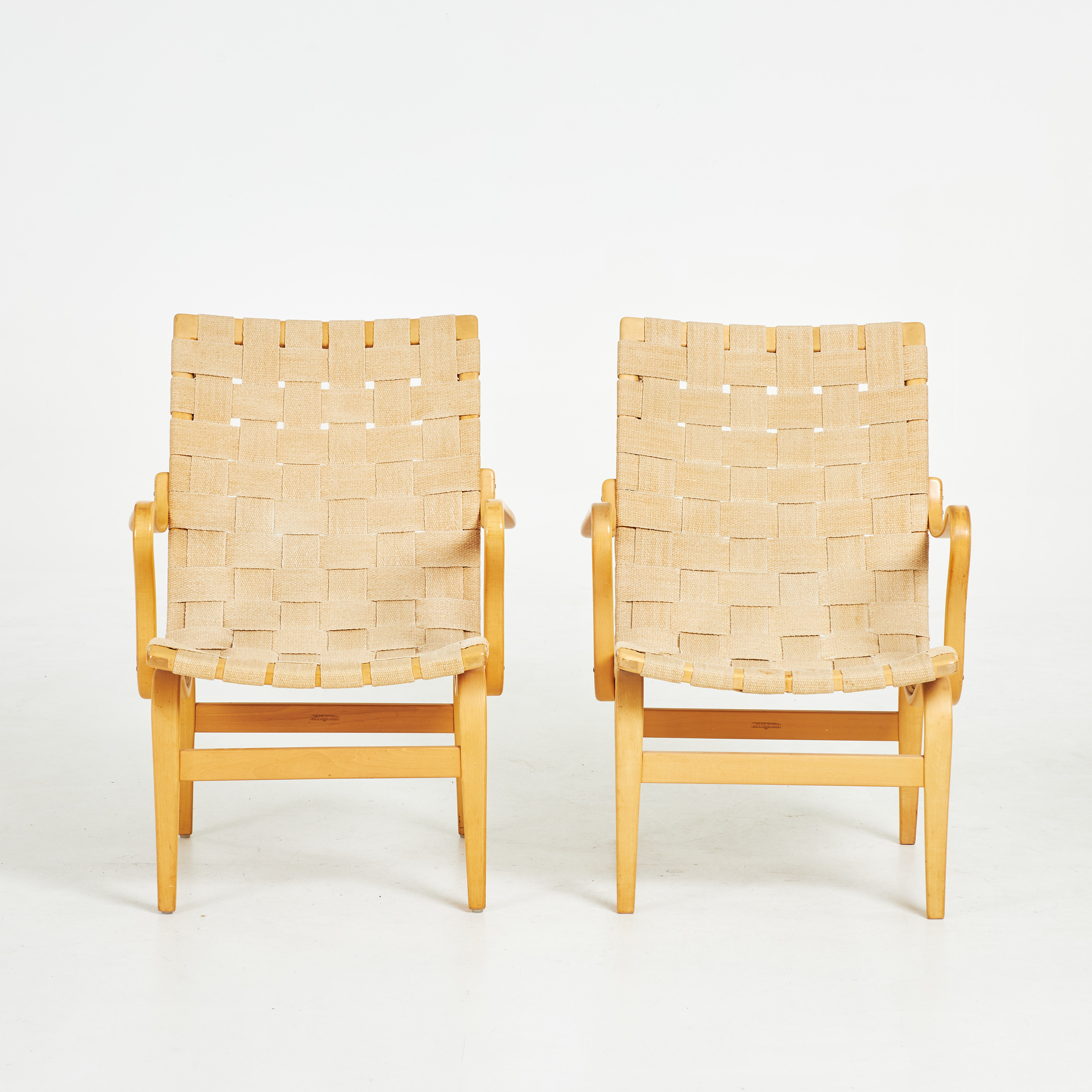 Images for 4776979. BRUNO MATHSSON. armchairs, 1 pair, “Eva”, Firma ...