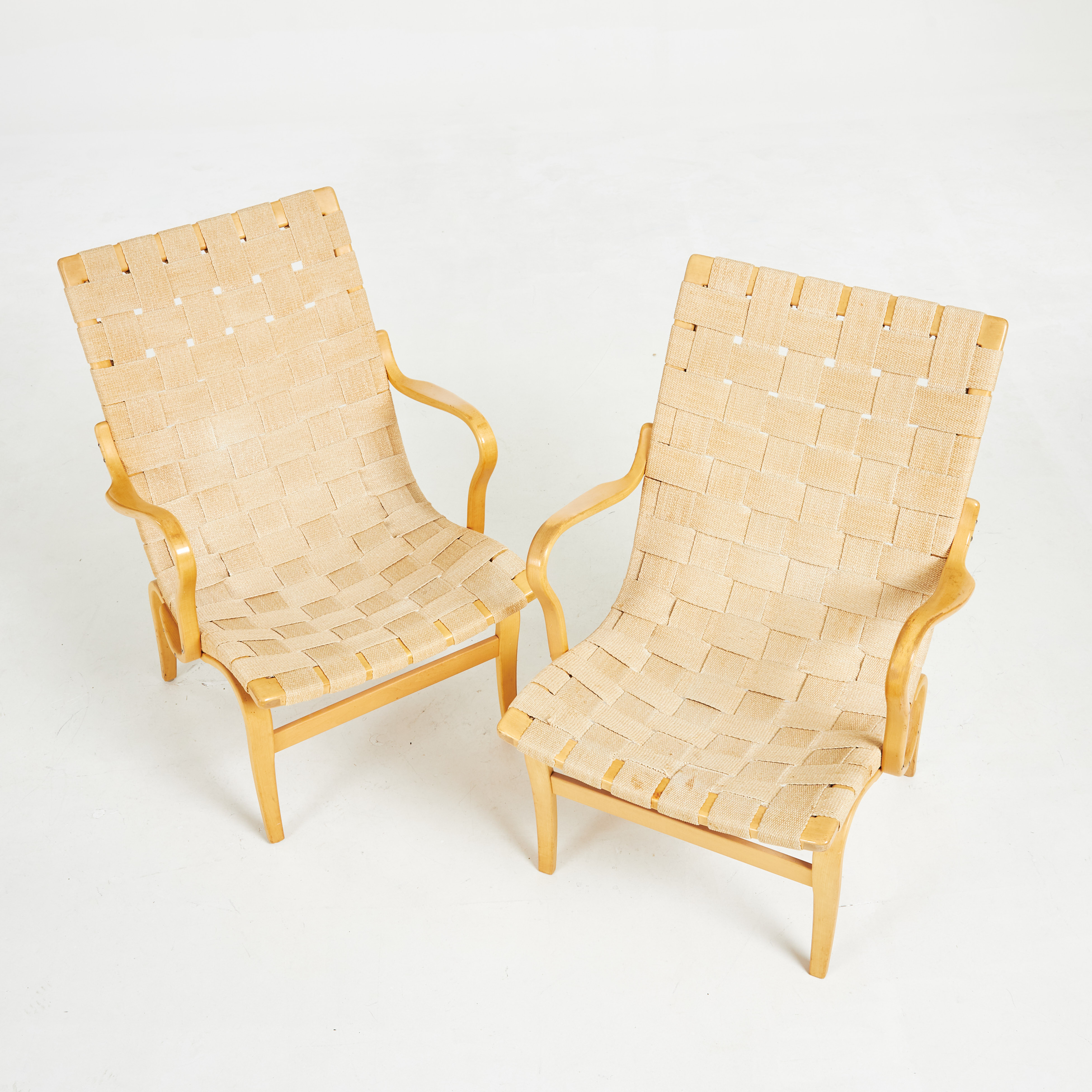 Images for 4776979. BRUNO MATHSSON. armchairs, 1 pair, “Eva”, Firma ...