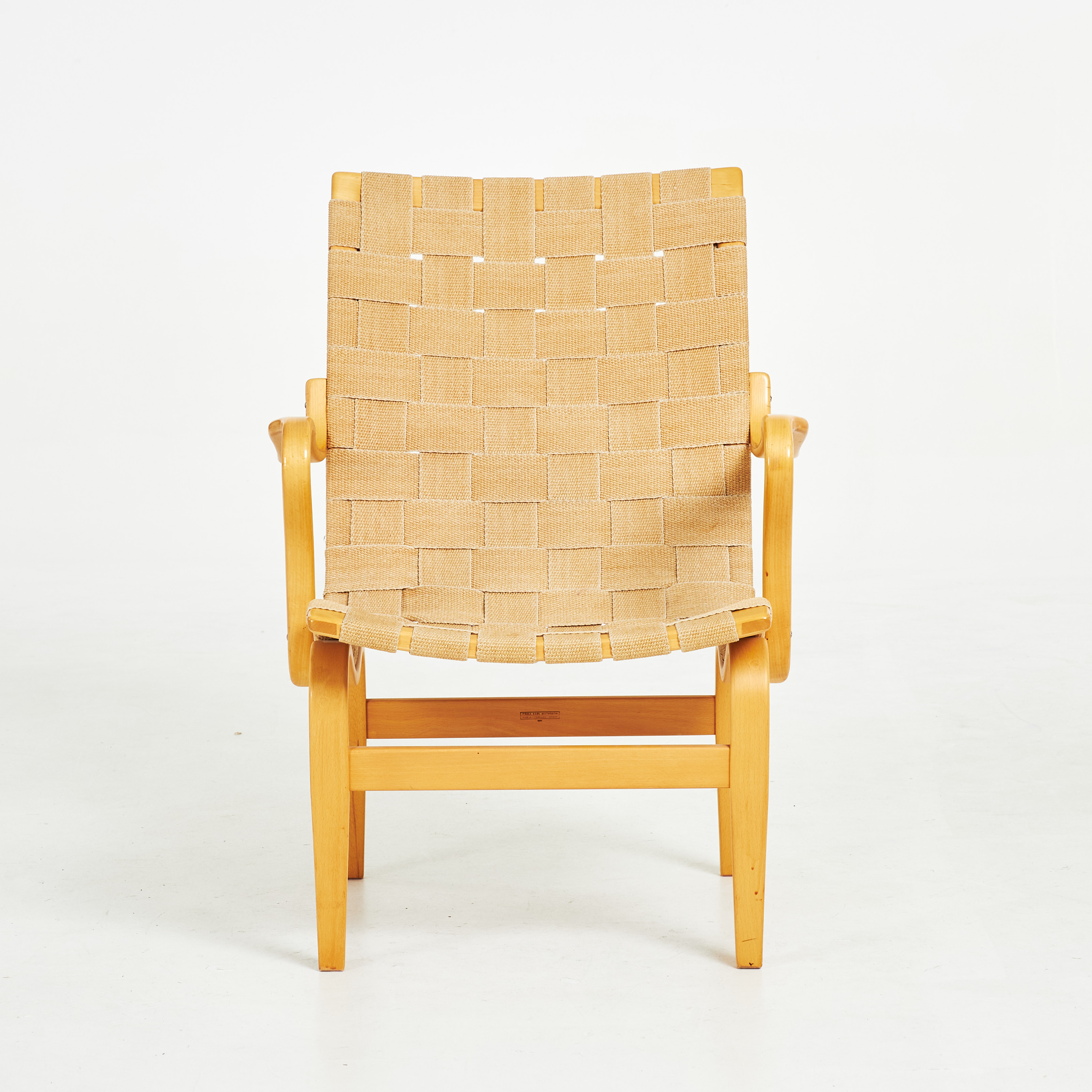 Images for 4777038. BRUNO MATHSSON. armchair, “Eva”, Firma Karl ...
