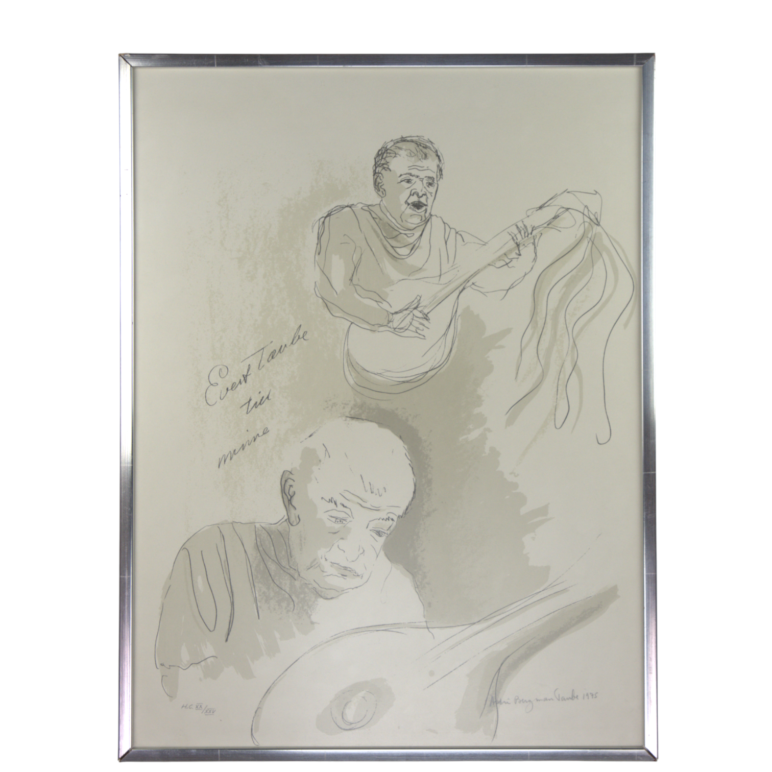 Images for 4780077. ASTRID BERGMAN TAUBE. Lithograph, HCXX/XXV, “Evert ...