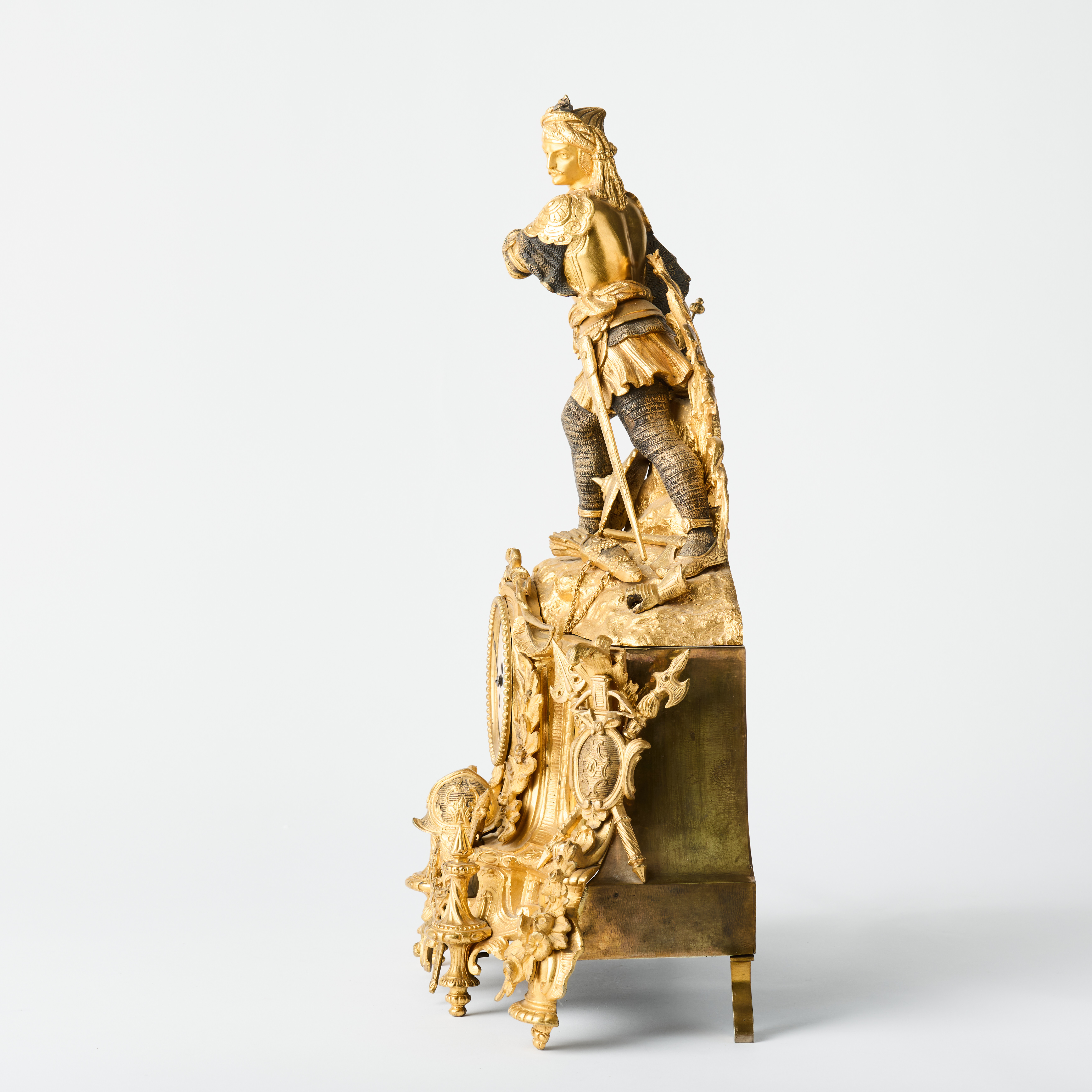 Bilder för 4784674. BORDSPENDYL, Paul Buhre, Ryssland, 1800-talets mitt ...