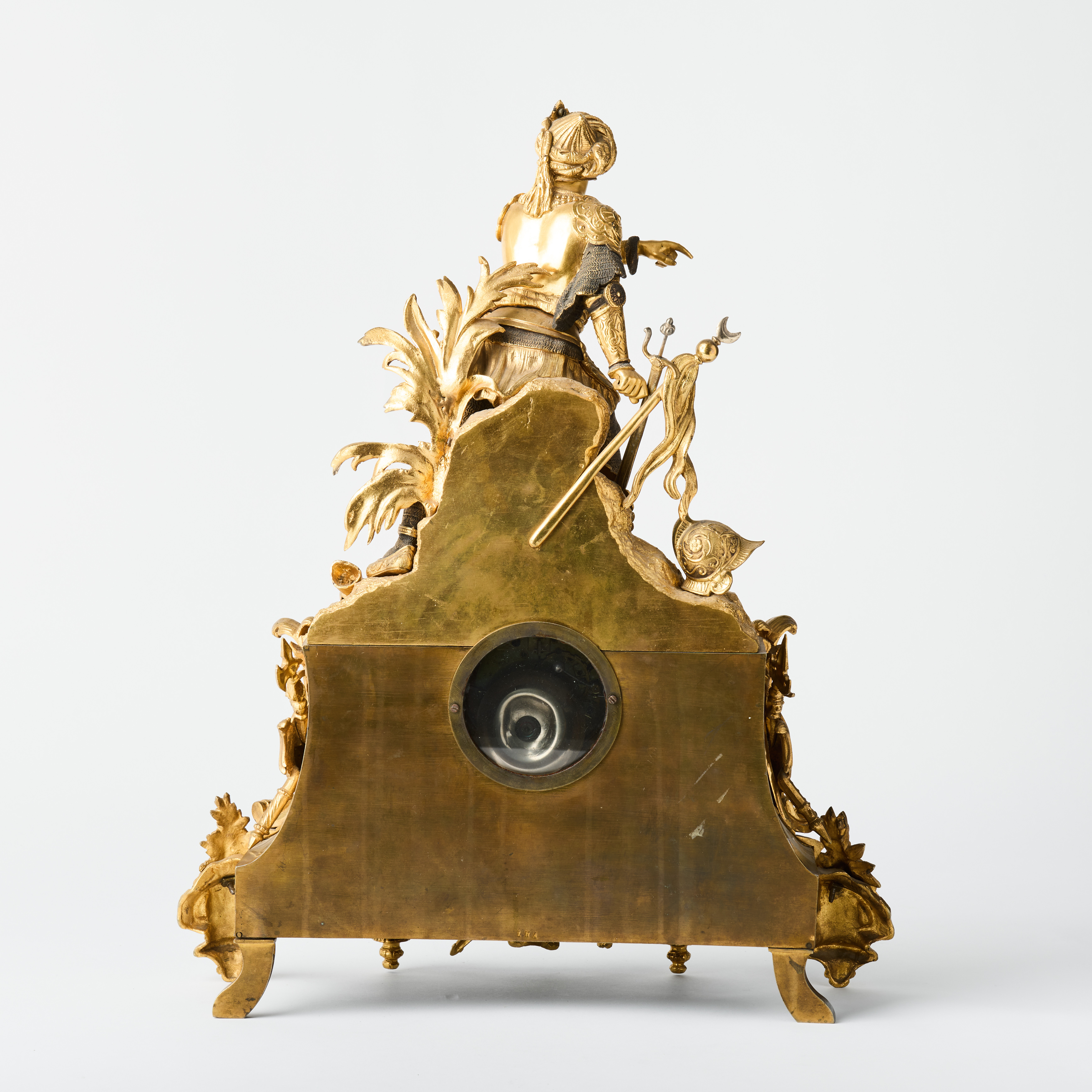 Bilder för 4784674. BORDSPENDYL, Paul Buhre, Ryssland, 1800-talets mitt ...