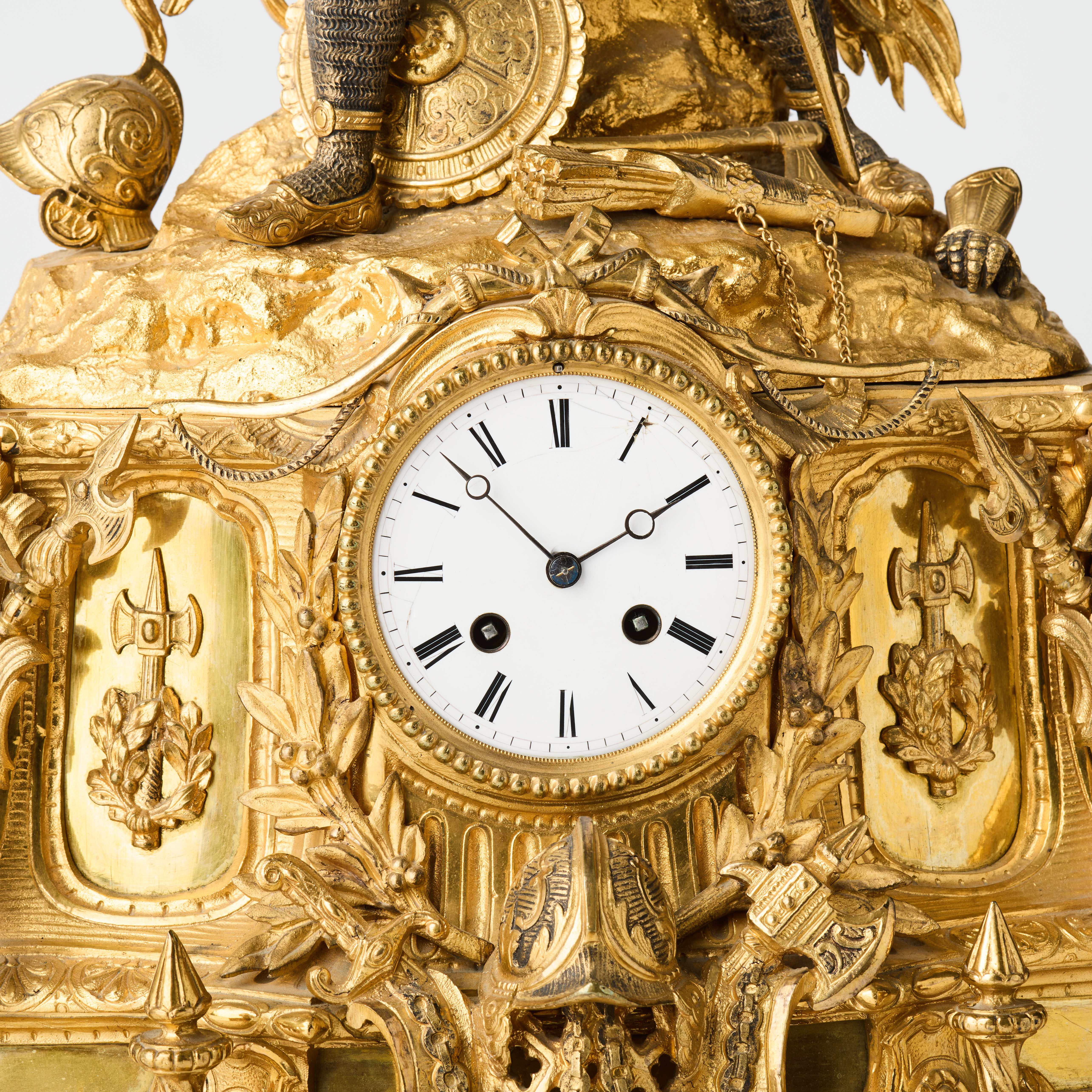 Bilder för 4784674. BORDSPENDYL, Paul Buhre, Ryssland, 1800-talets mitt ...