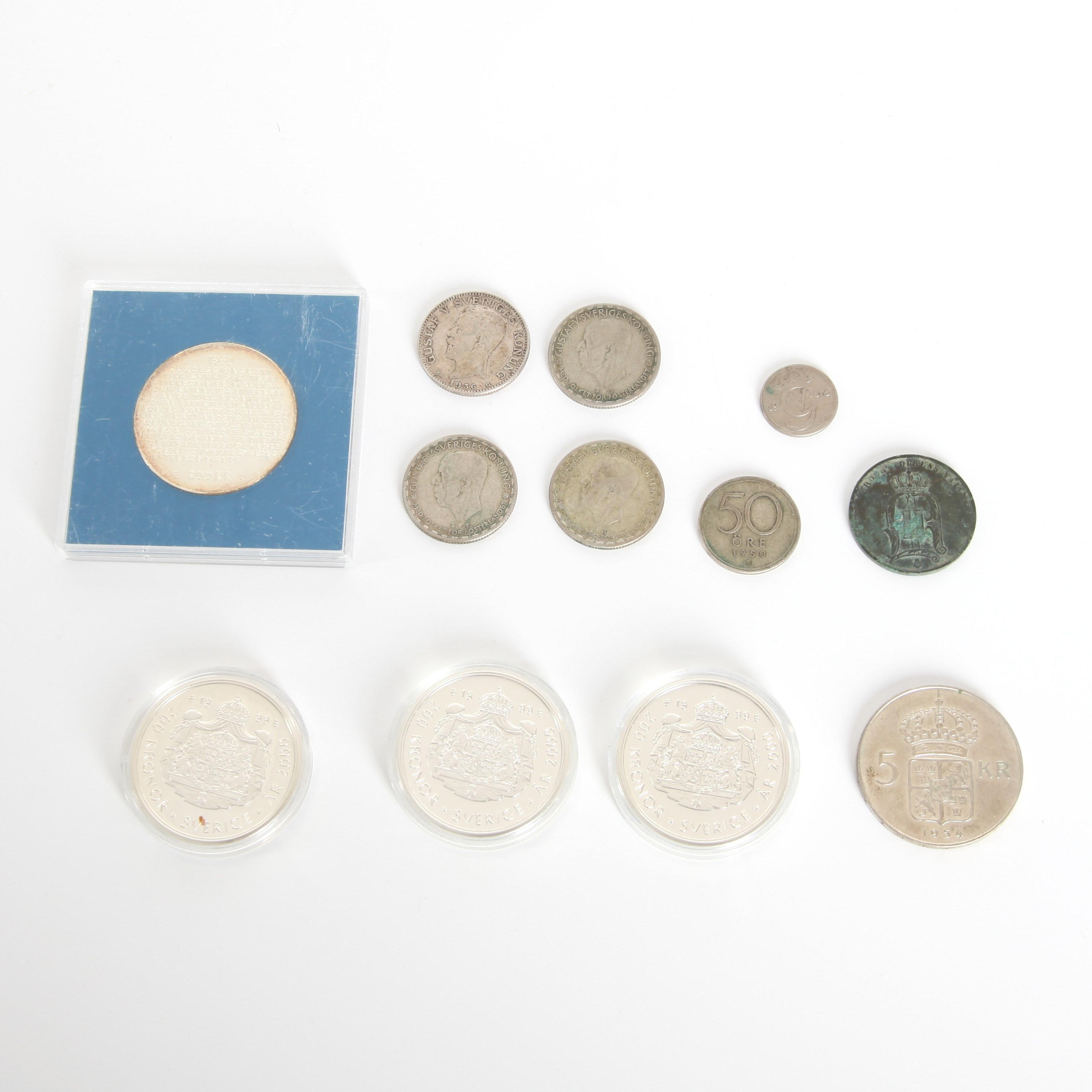 Images for 4784765. SWEDISH COINS, including 200 kronor commemorative ...