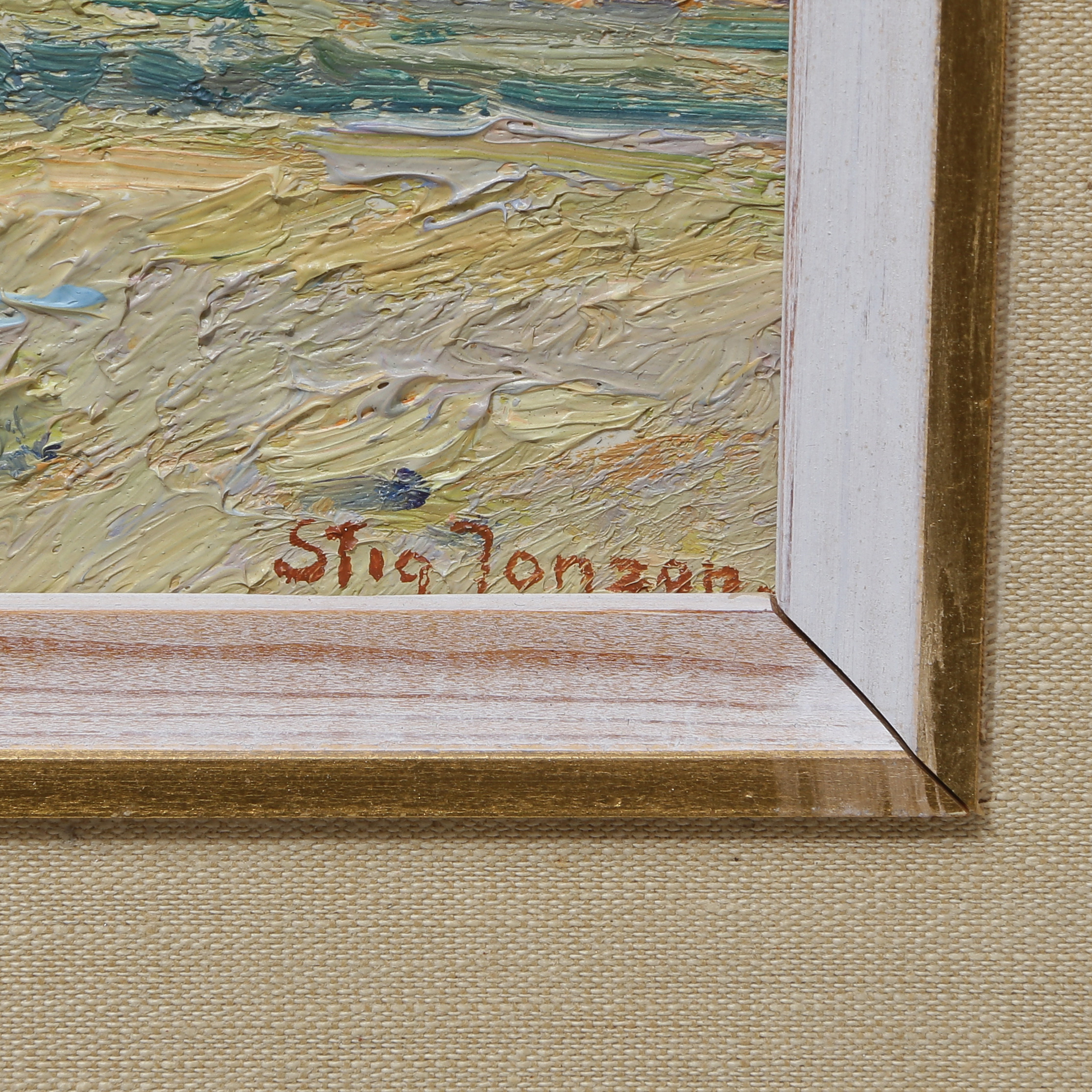 Bilder zu 4785951. STIG JONZON. (1913-1987) ÖL AUF TAFEL „PILAR ...