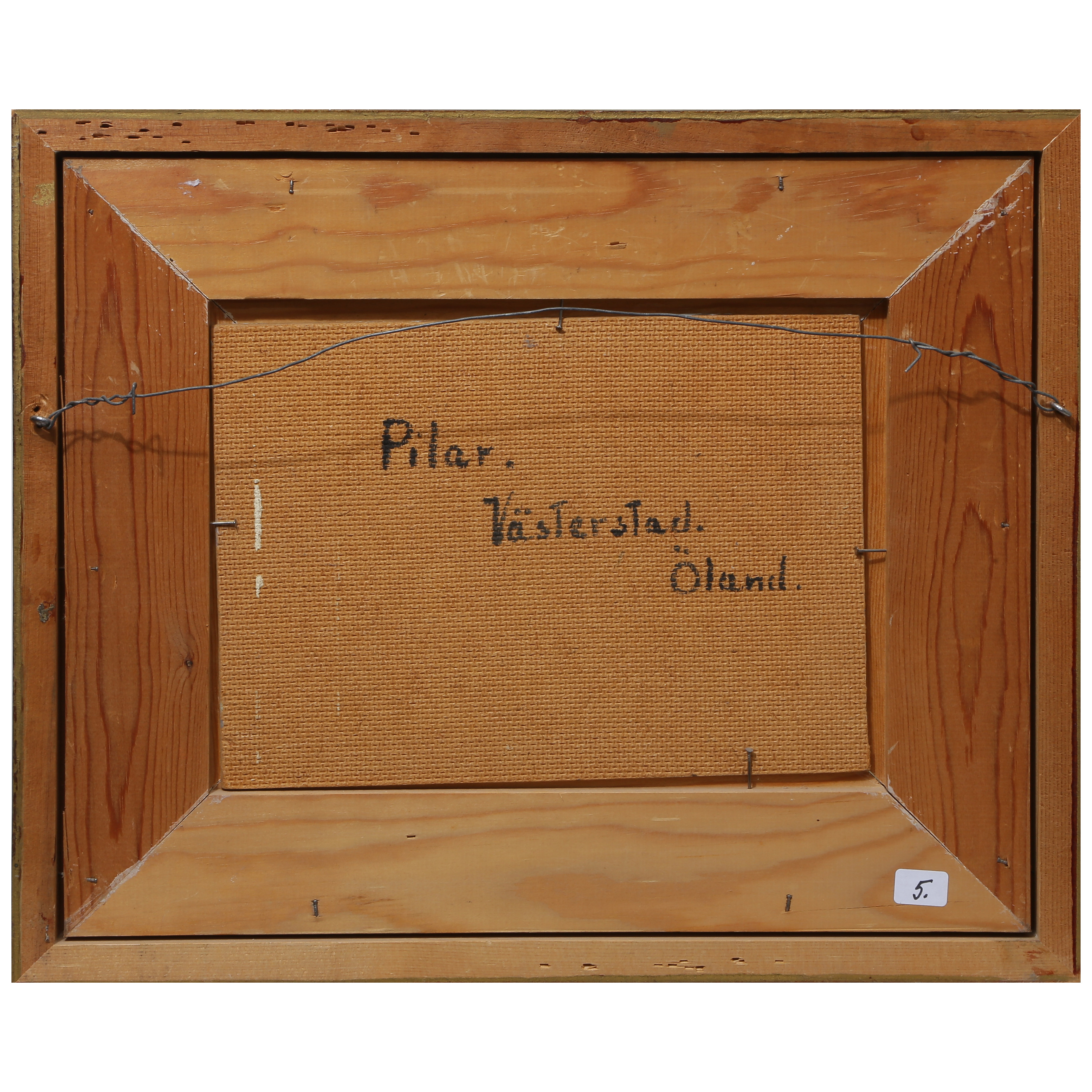 Bilder zu 4785951. STIG JONZON. (1913-1987) ÖL AUF TAFEL „PILAR ...