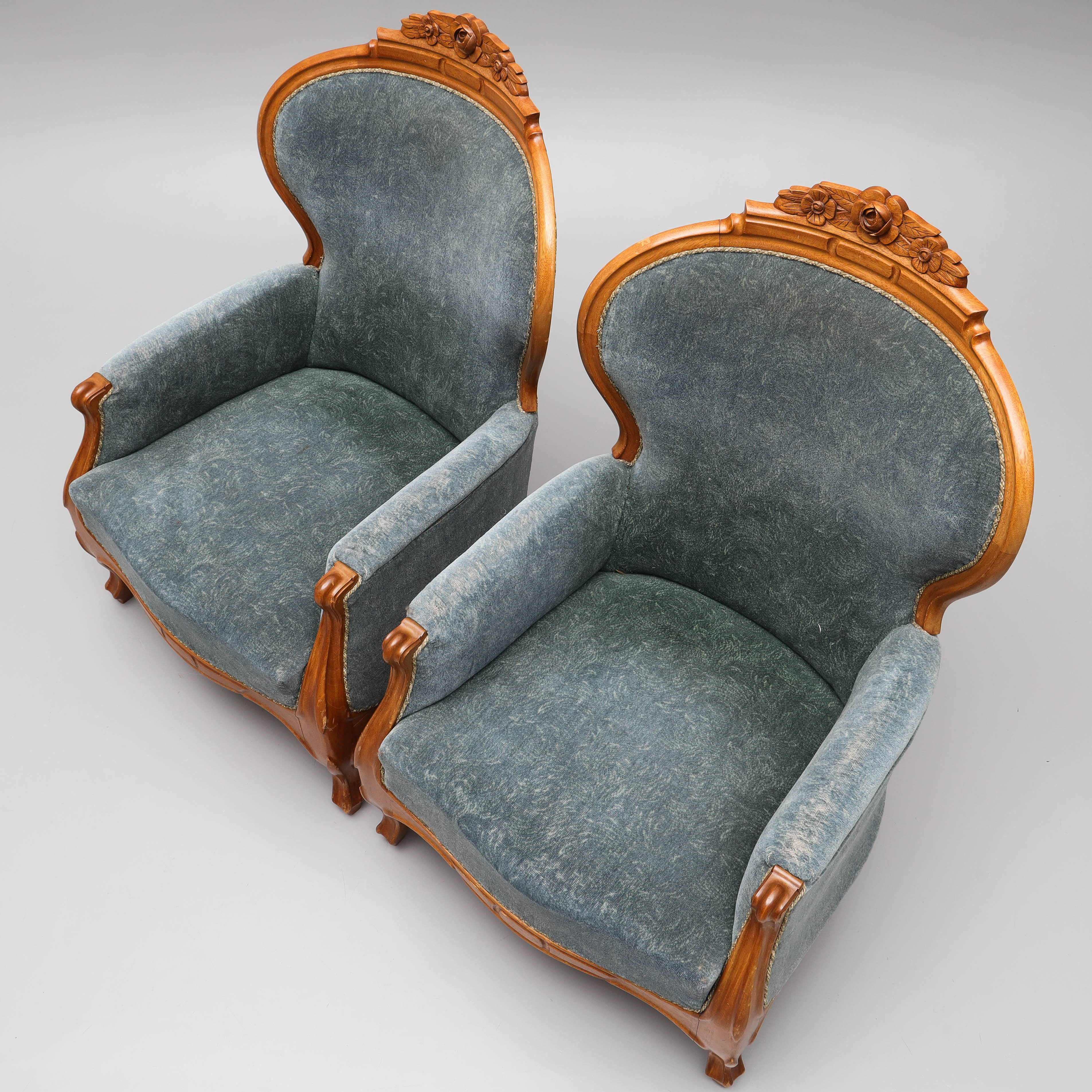 Images for 4786796. A pair of rococo style armchairs, first part of the ...