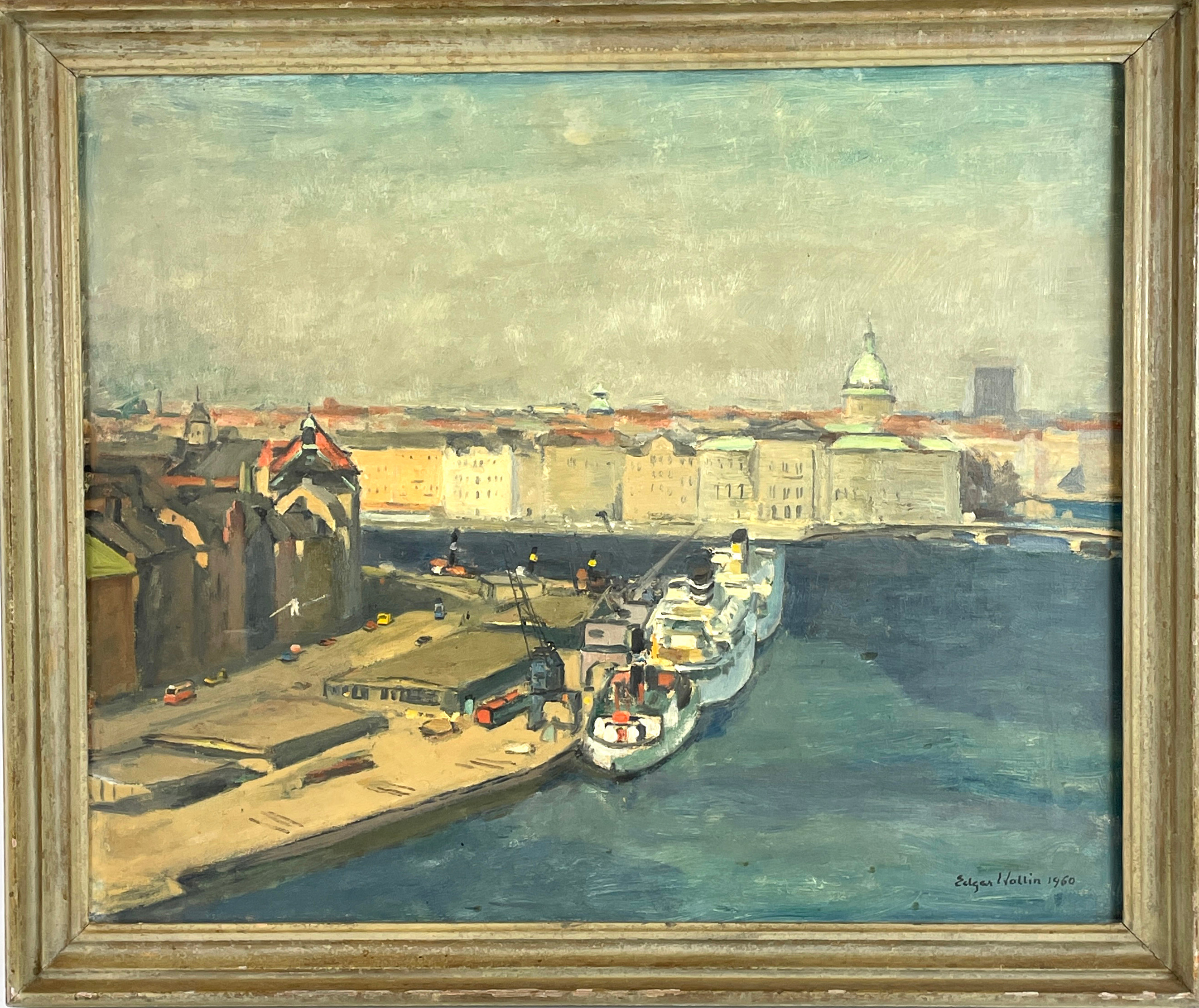 Images for 4787802. EDGAR WALLIN (1892 - 1963), oil on canvas ...