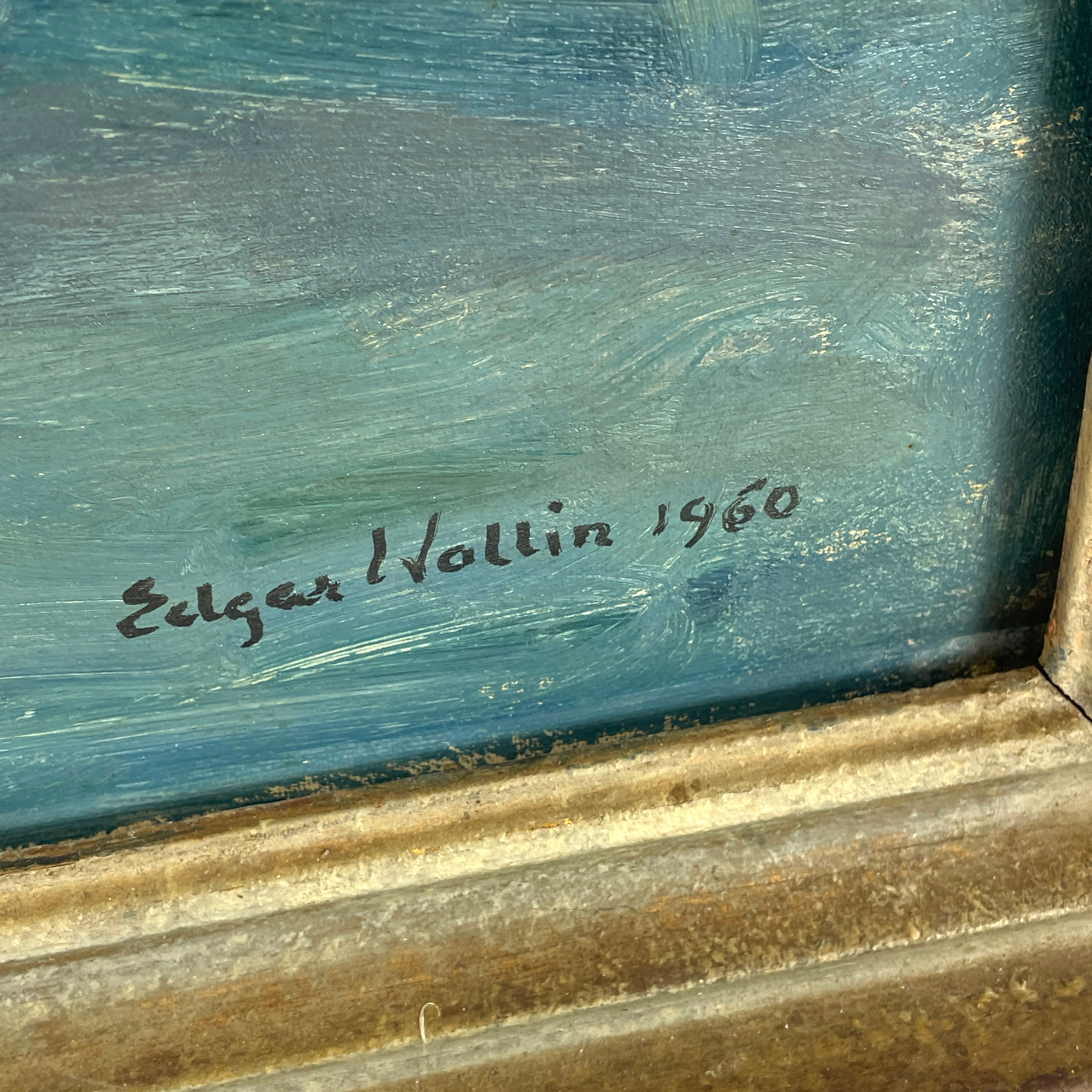 Images for 4787802. EDGAR WALLIN (1892 - 1963), oil on canvas ...