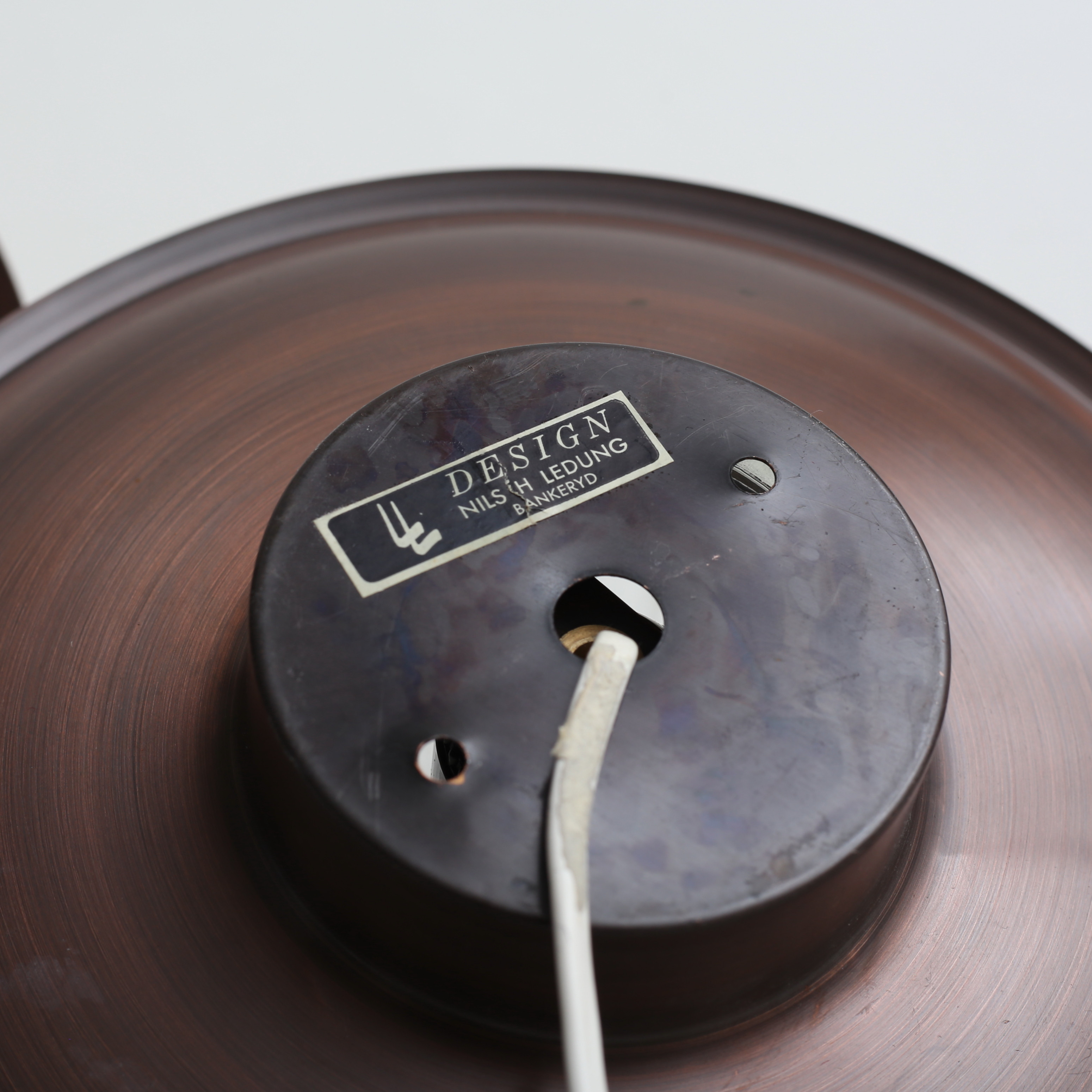 Images for 4789884. A pair of wall lamps, design Nils H Ledung ...