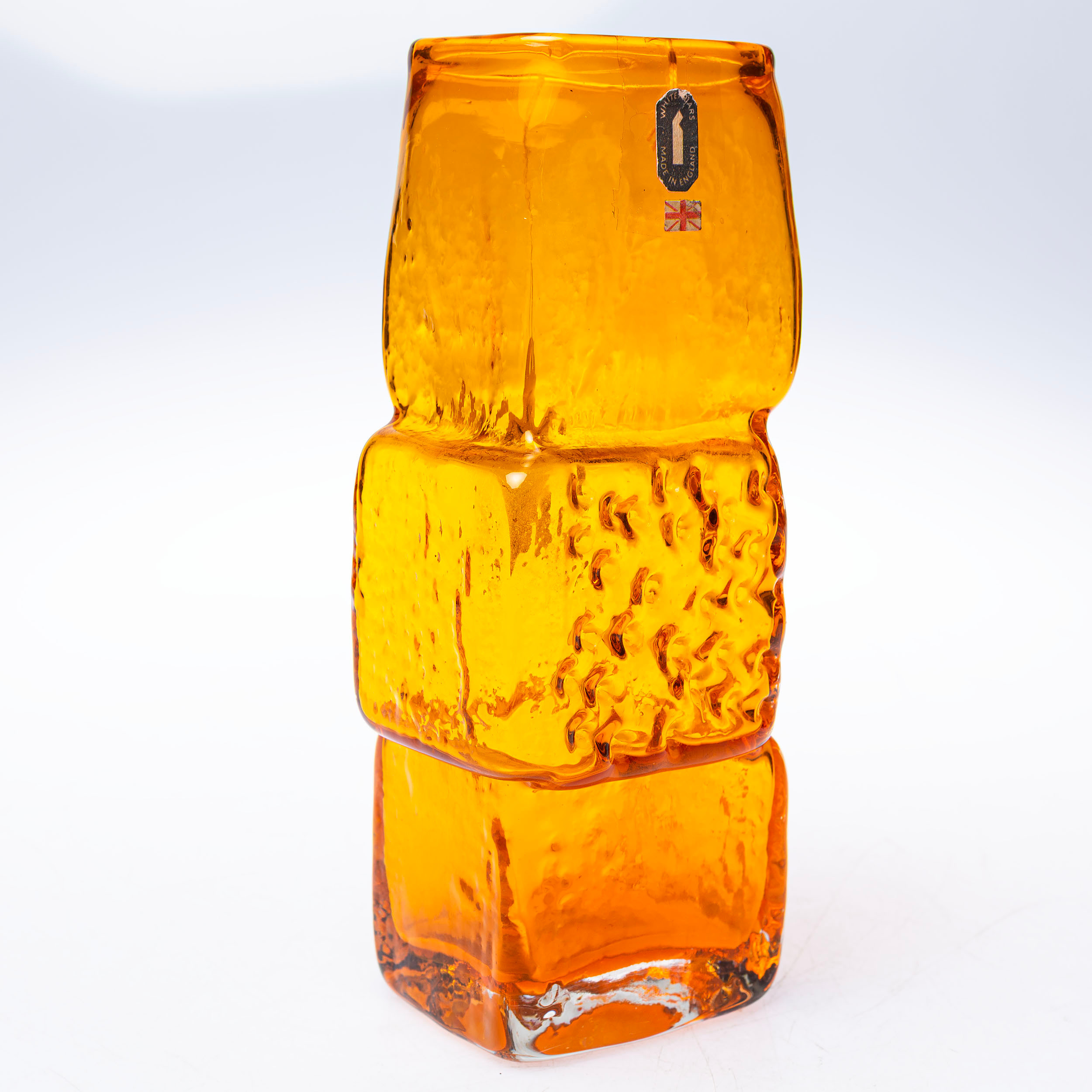 Images for 4791641. GEOFFREY BAXTER. “Drunken Bricklayer”, a glass vase ...