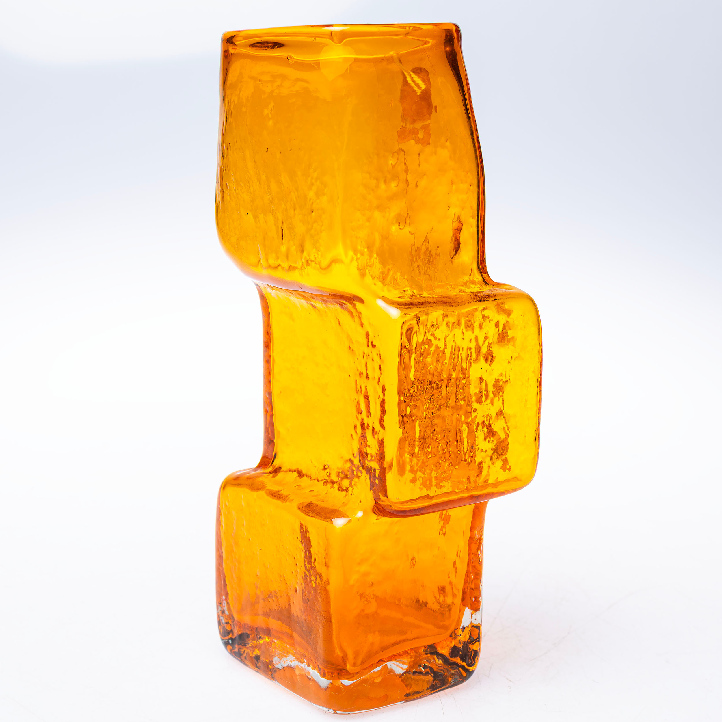 Images for 4791641. GEOFFREY BAXTER. “Drunken Bricklayer”, a glass vase ...