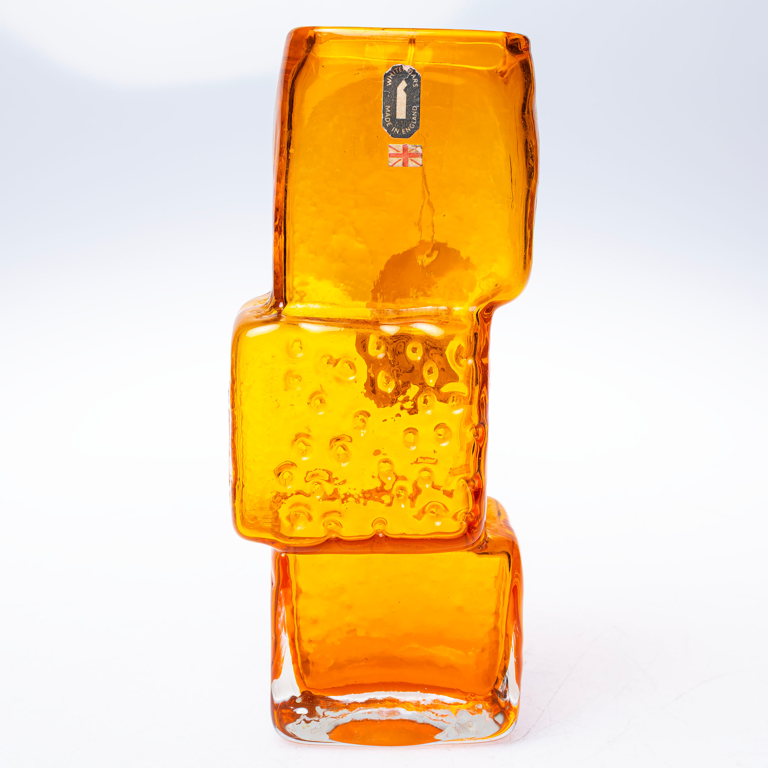 Images for 4791641. GEOFFREY BAXTER. “Drunken Bricklayer”, a glass vase ...