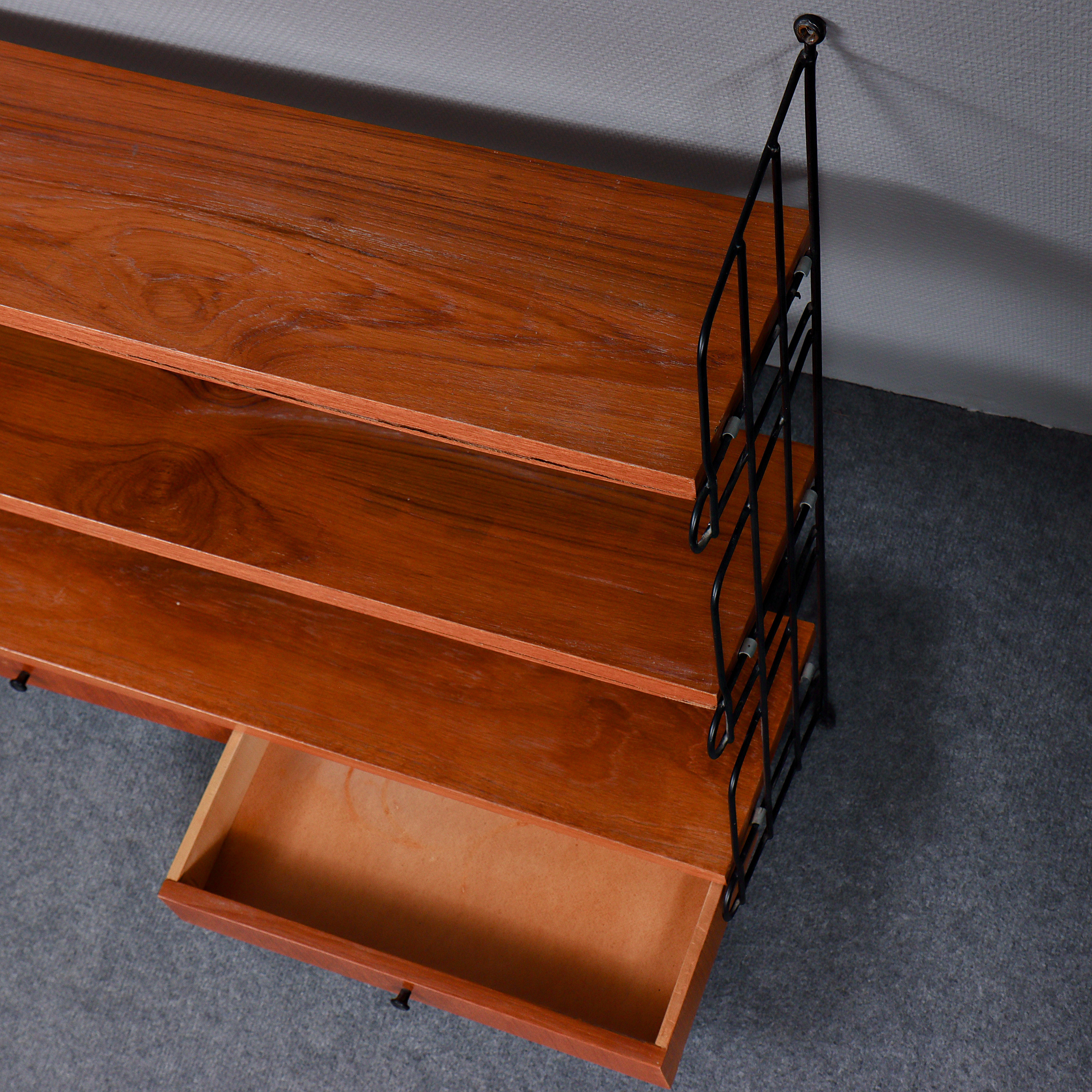 Images for 4791764. WALL SHELF, 1960S, TEAK “MODEL-STRING SHELF” SHELF ...