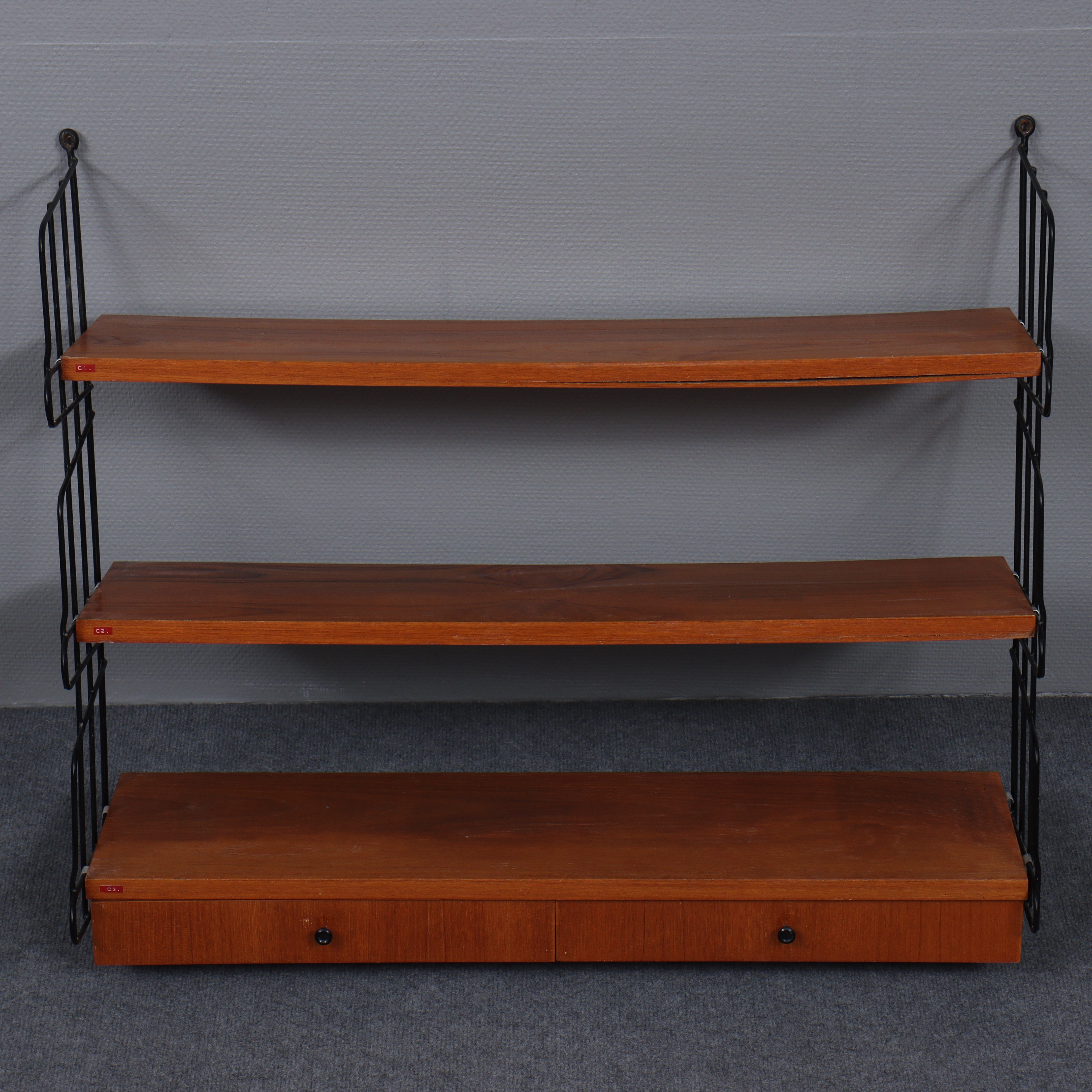 Images for 4791764. WALL SHELF, 1960S, TEAK “MODEL-STRING SHELF” SHELF ...