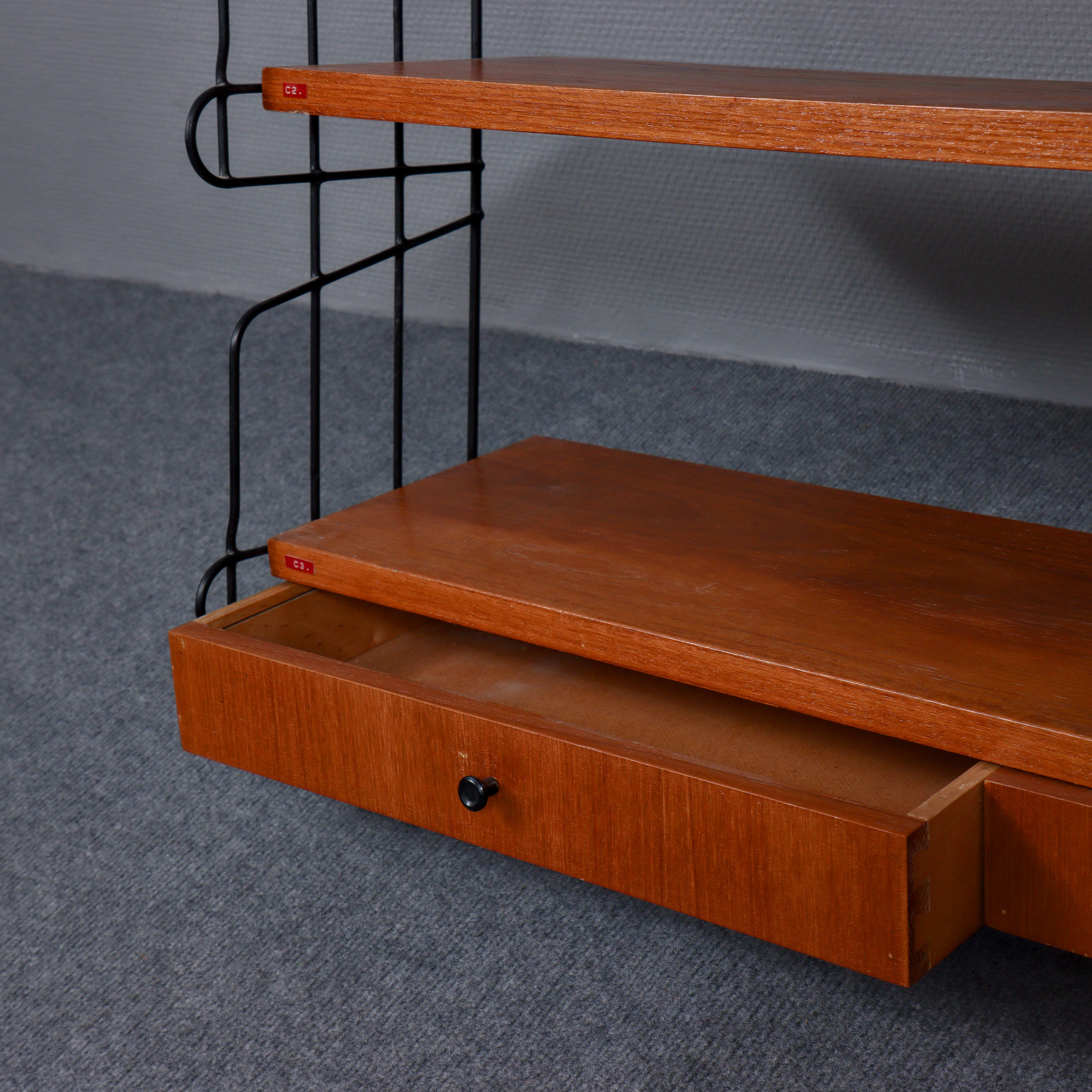 Images for 4791764. WALL SHELF, 1960S, TEAK “MODEL-STRING SHELF” SHELF ...