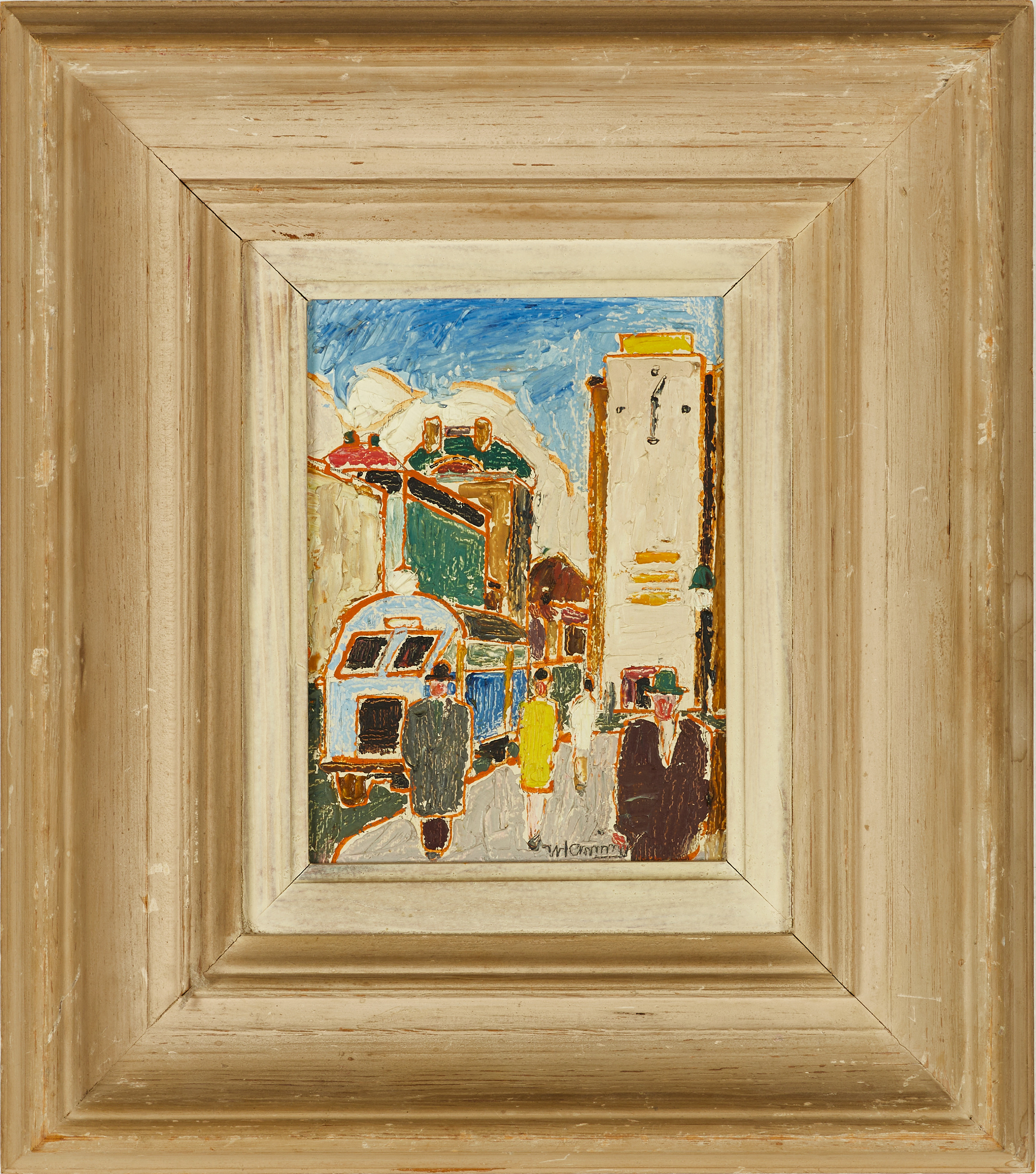 Images for 4794857. WILHELM HENNING (1899–1955). Cityscape with light ...