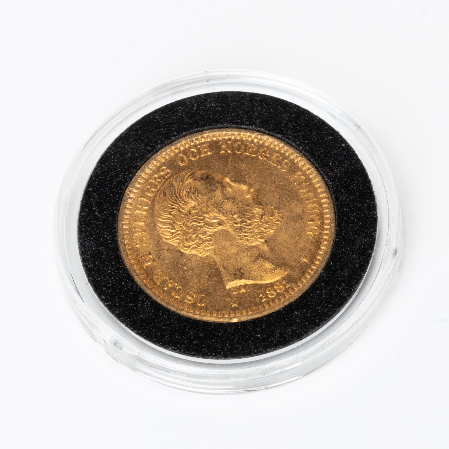 Images for 4796584. A coin, 20 kronor, gold 21.6 K, Oscar II, Sweden ...