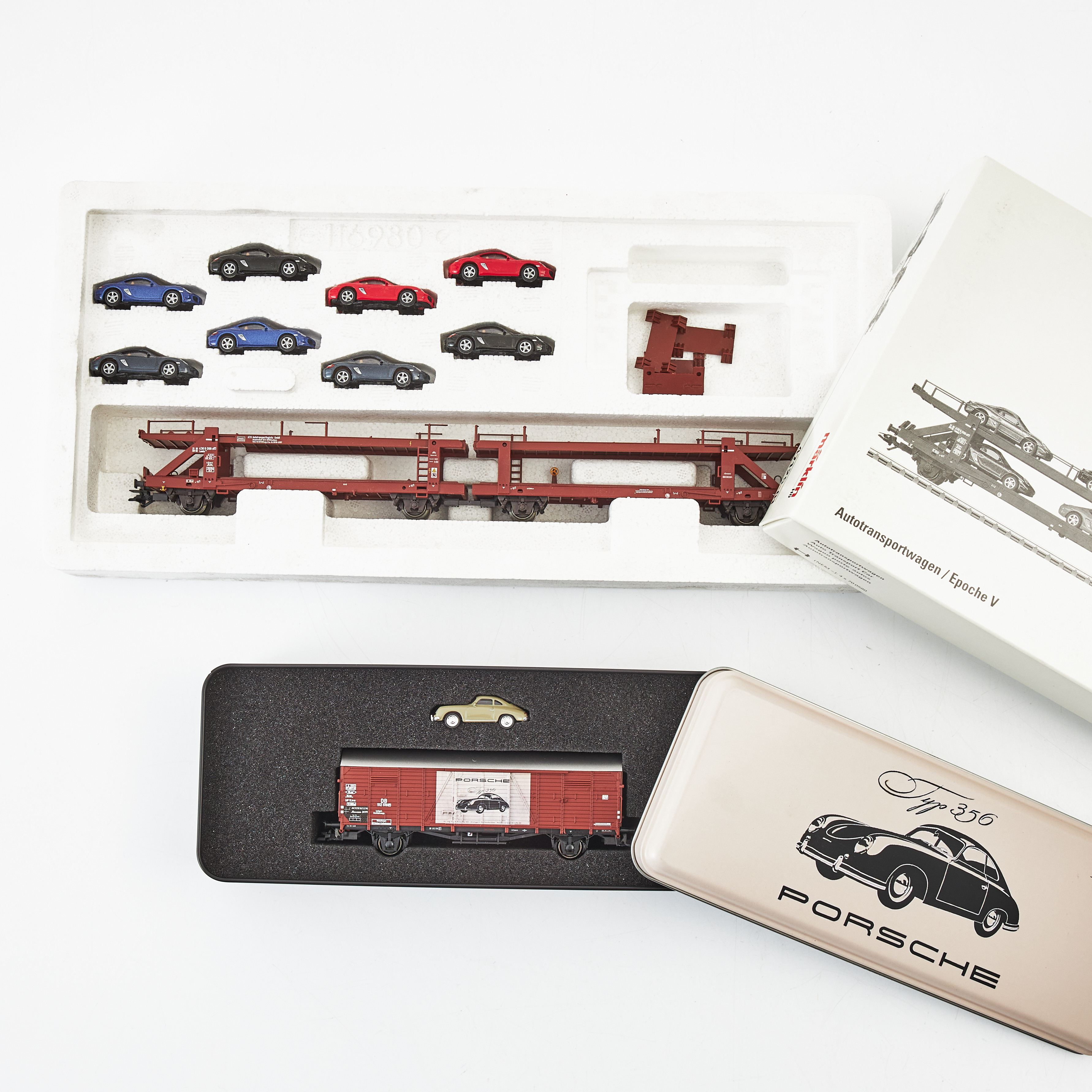 Images for 4799329. MÄRKLIN, 47125-01, 48119, 3 car transport trolleys ...