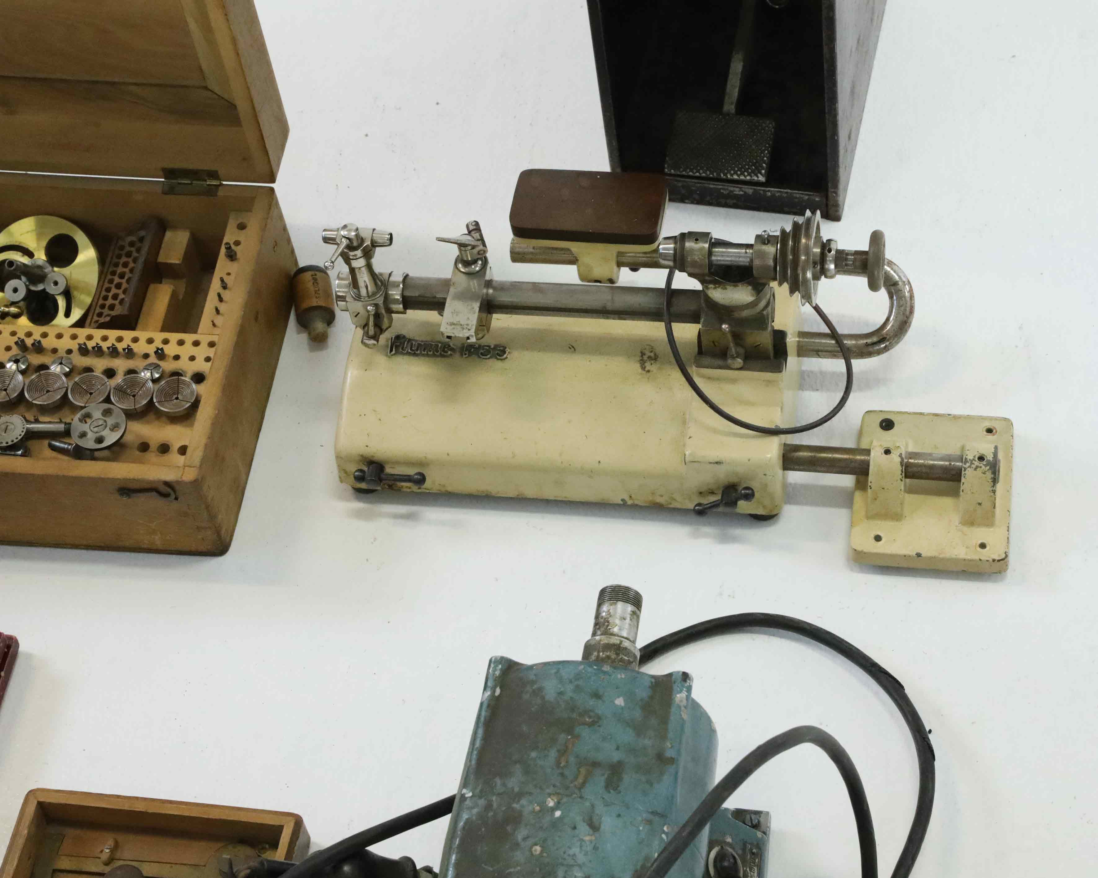 Images for 4799642. WATCHMAKING TOOLS, Lathe, Vibrograph 2 pcs ...