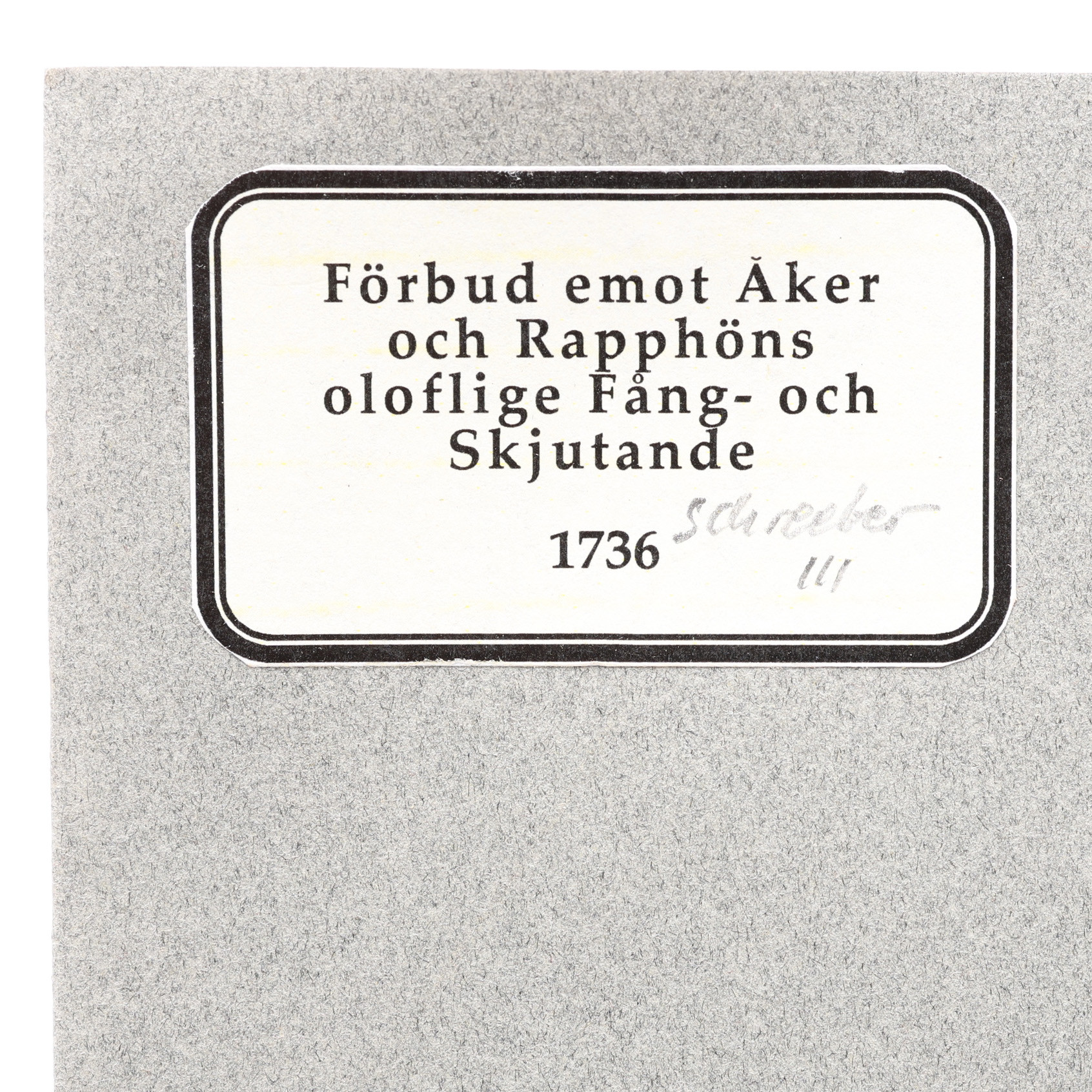 Images for 4804956. HUNTING. KONGL MAY:TZ FURTHER BAN ON THE UNFRIENDLY ...