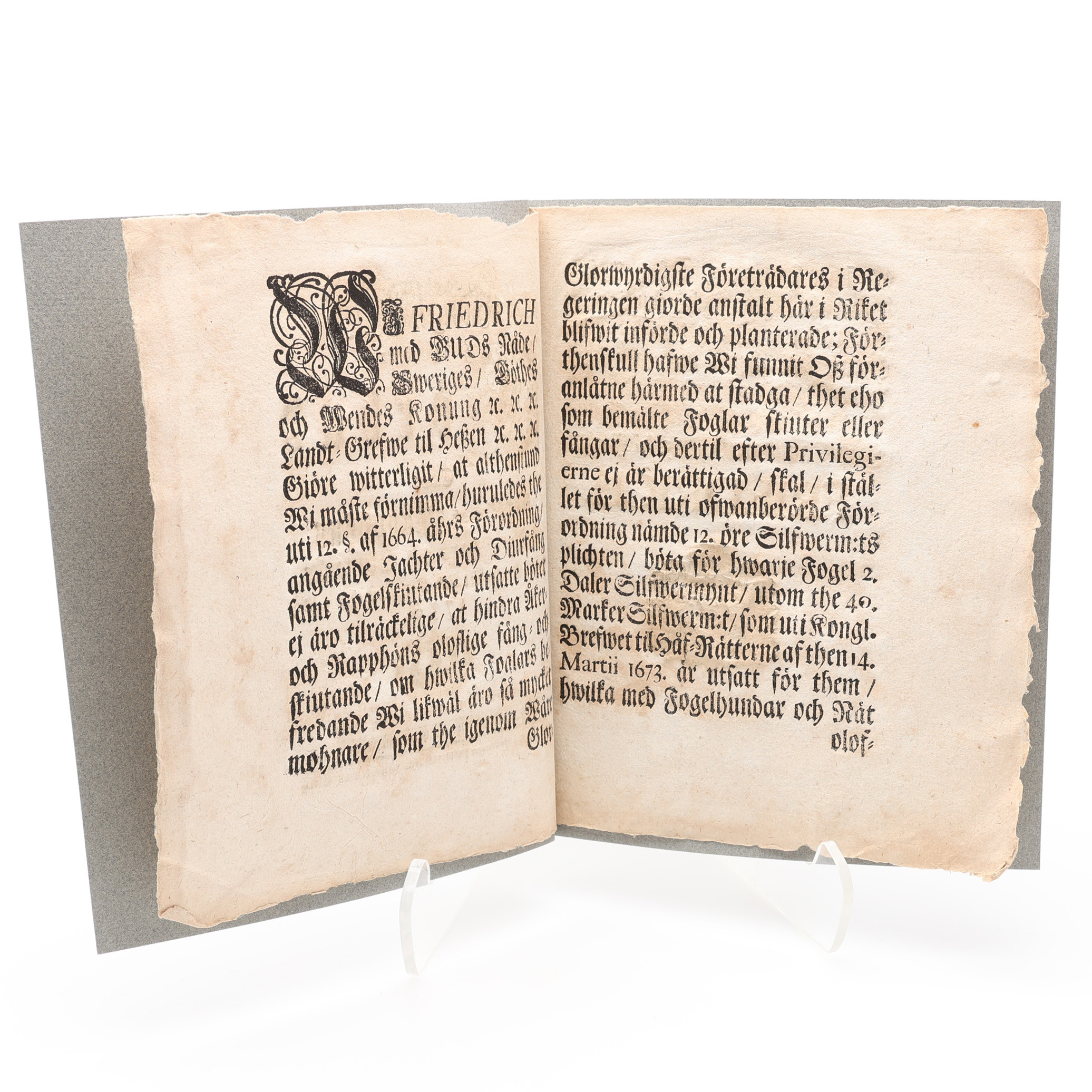 Images for 4804956. HUNTING. KONGL MAY:TZ FURTHER BAN ON THE UNFRIENDLY ...