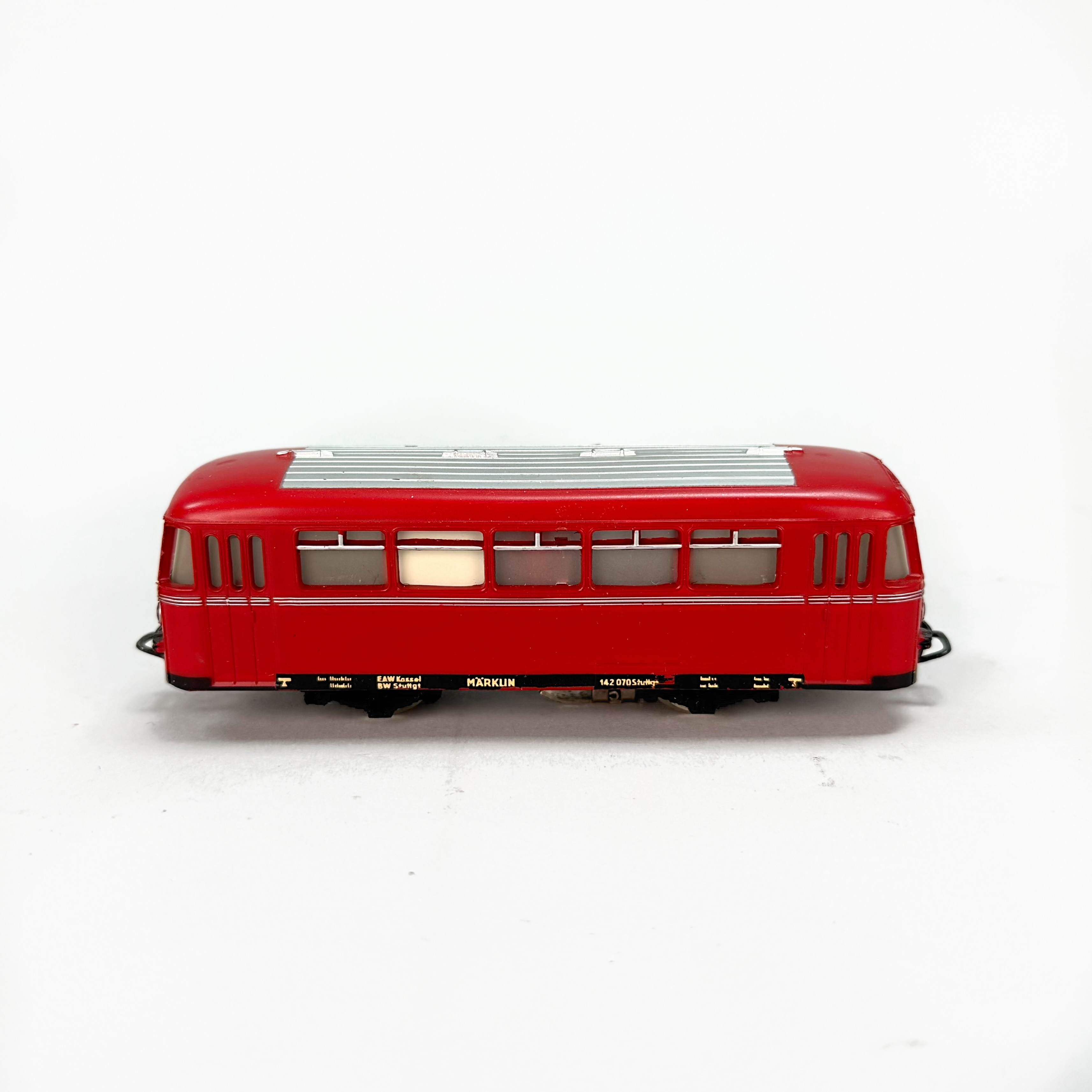 Images for 4804968. MÄRKLIN H0, RAIL BUS - red 4018 in original carton ...