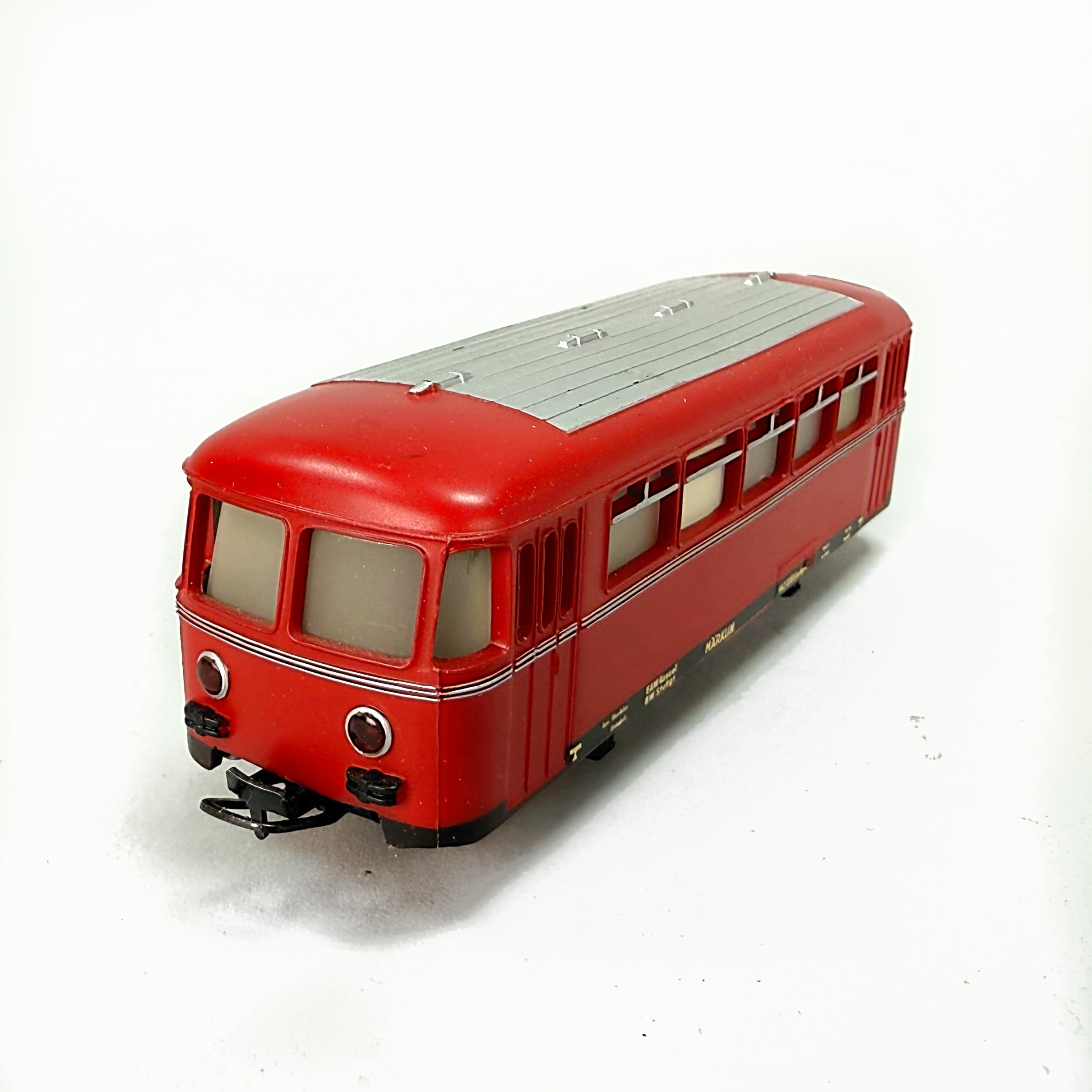 Images for 4804968. MÄRKLIN H0, RAIL BUS - red 4018 in original carton ...