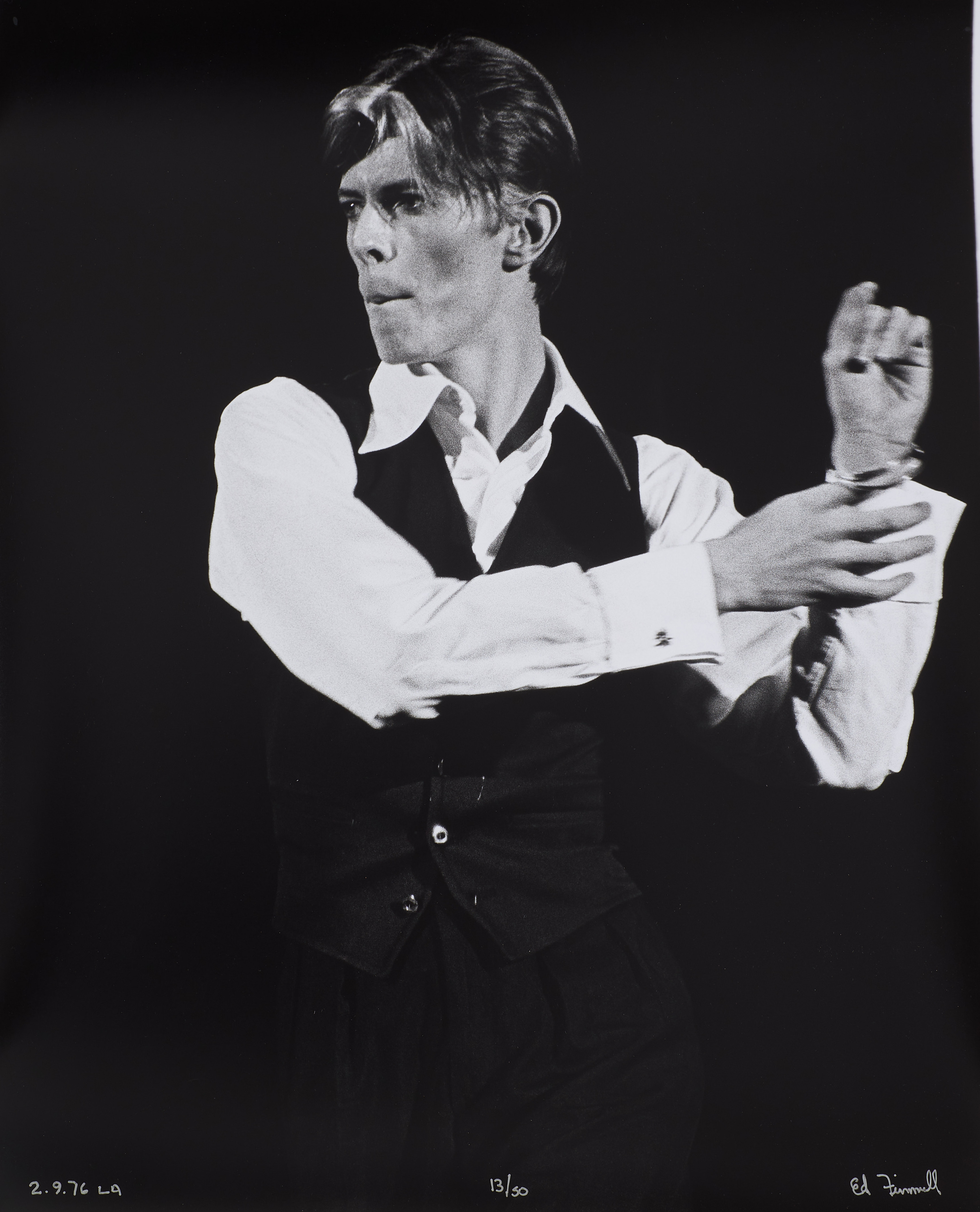ED FINNELL (US/SWEDEN, BORN 1956). David Bowie as “The Thin White Duke ...