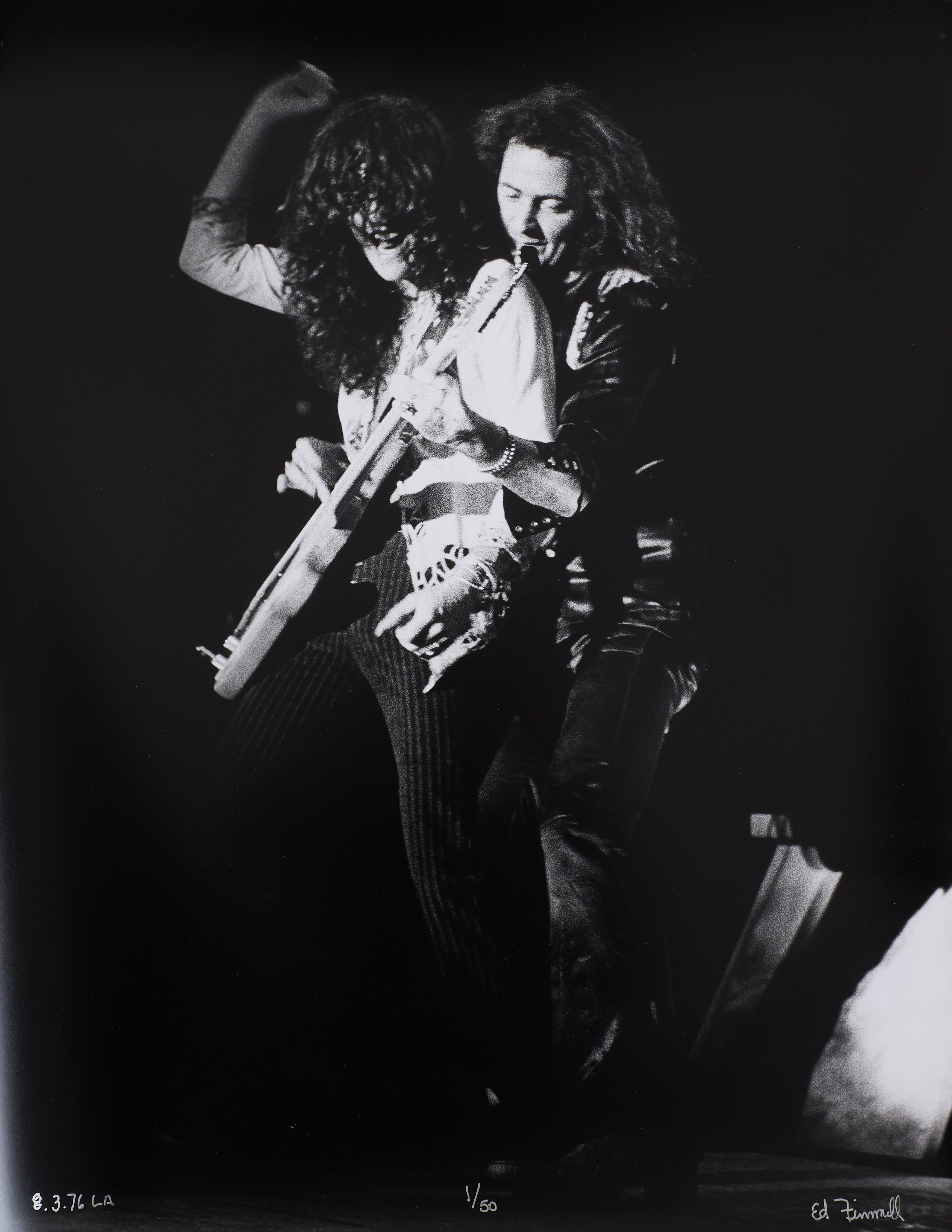 ED FINNELL (US/SWEDEN, BORN 1956). Richie Blackmore and Jimmy Bain ...