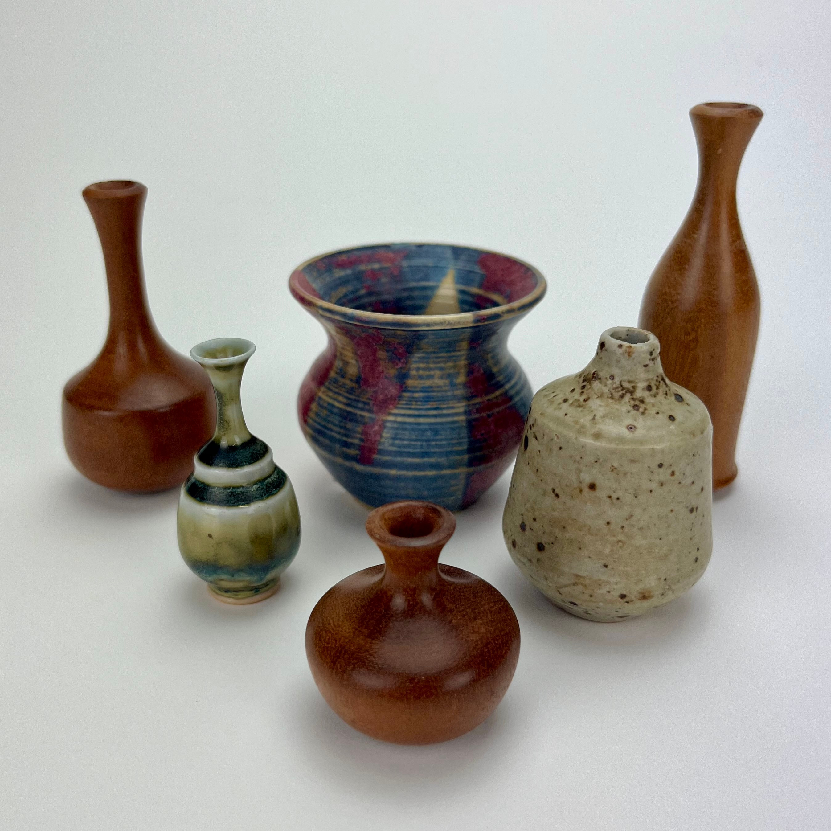 Images for 4810867. MINIATURE VASES, 3, ceramic, among others Höganäs ...