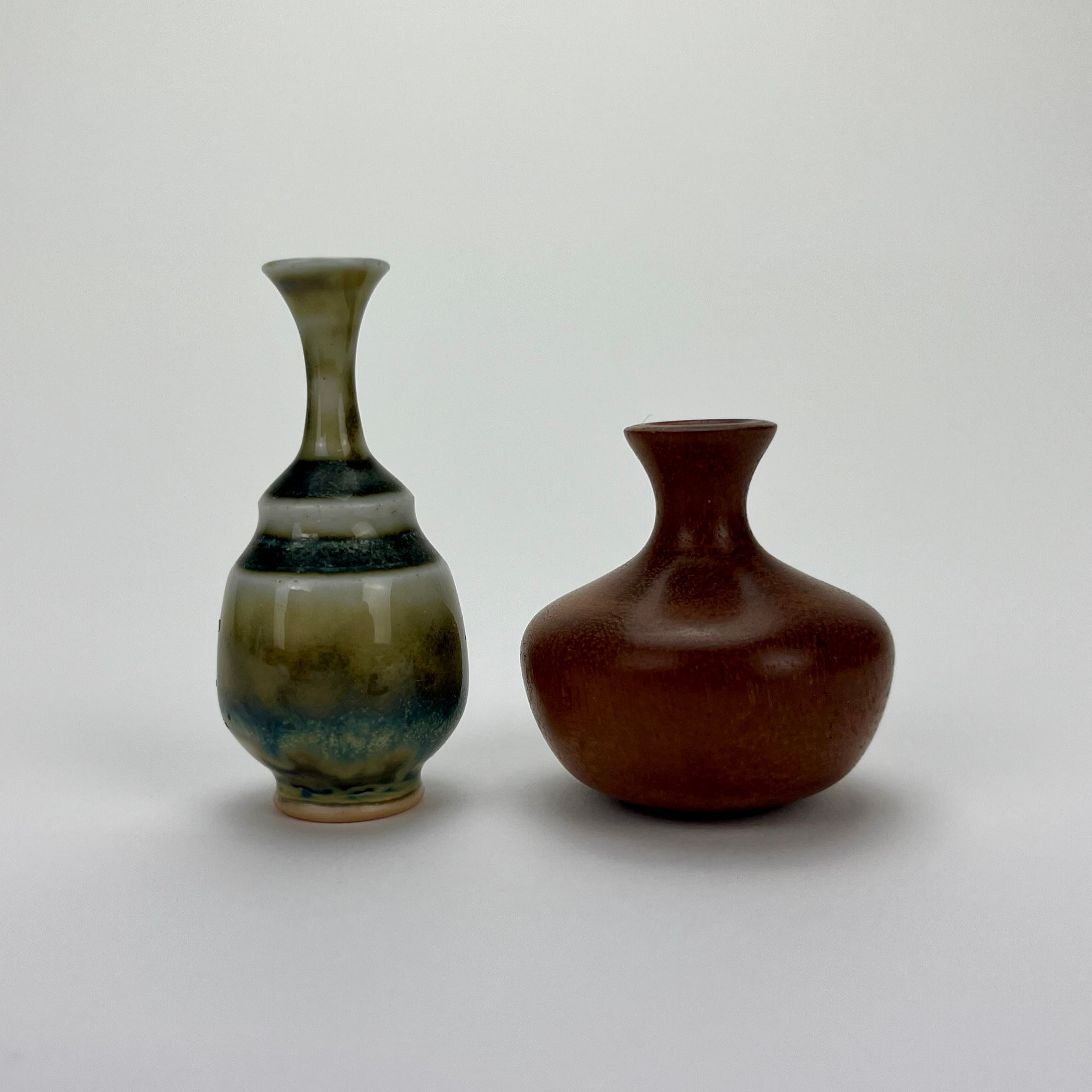 Images for 4810867. MINIATURE VASES, 3, ceramic, among others Höganäs ...