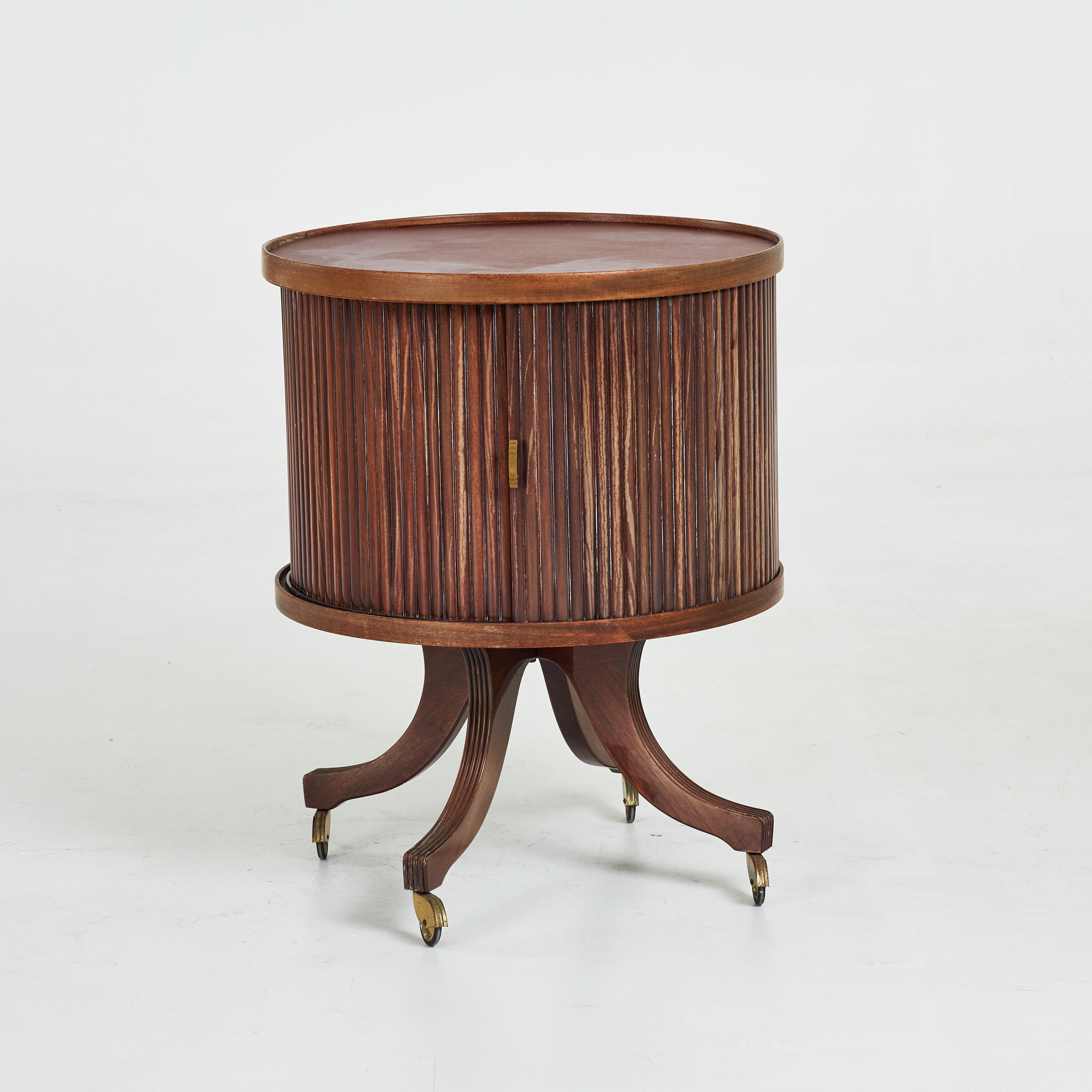 Images for 4812140. BAR CABINET on wheels, shutters, interior decorated ...