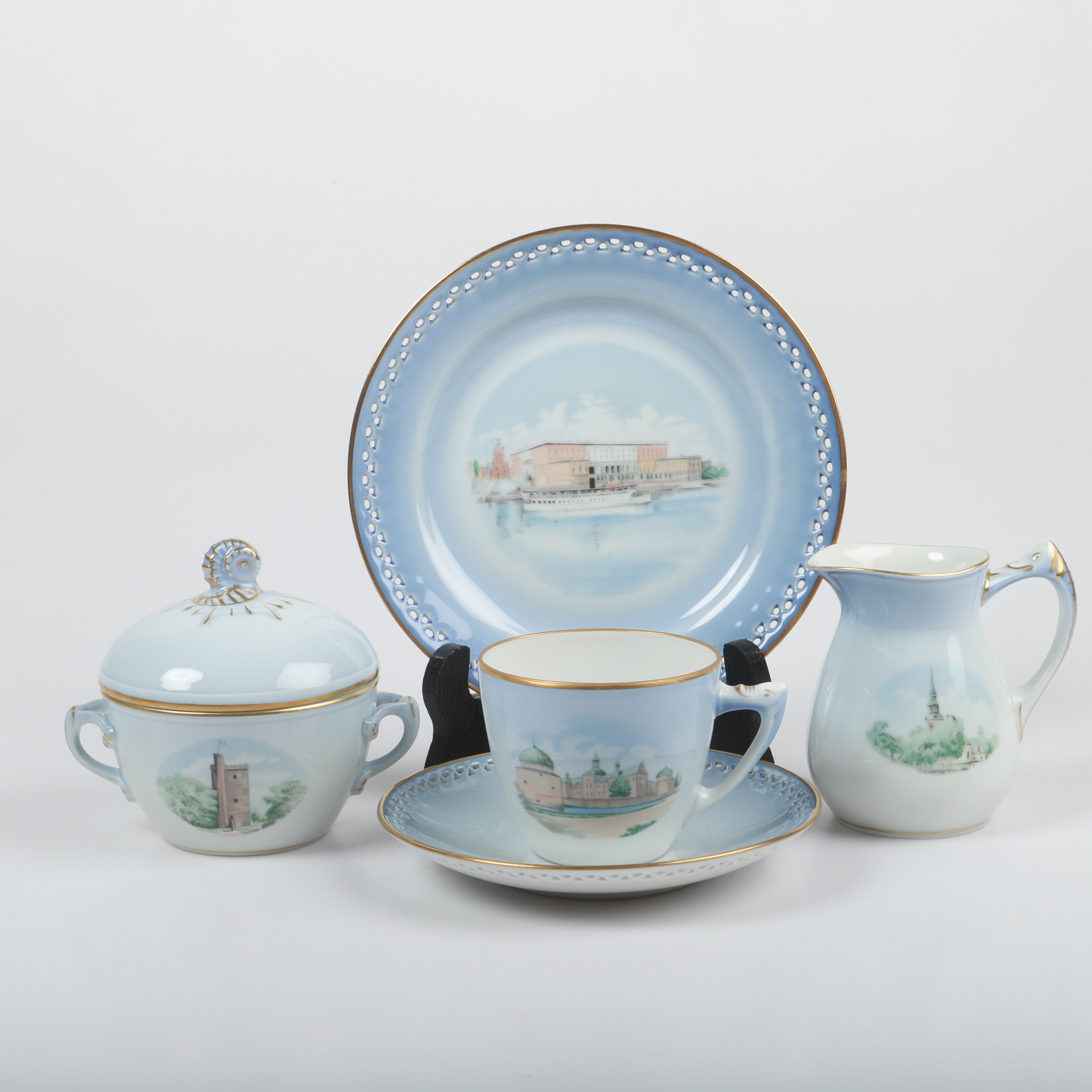 Bilder zu 4817929. KAFFEESET, 52-teilig, fol. a. Motiv von Mårbacka und ...