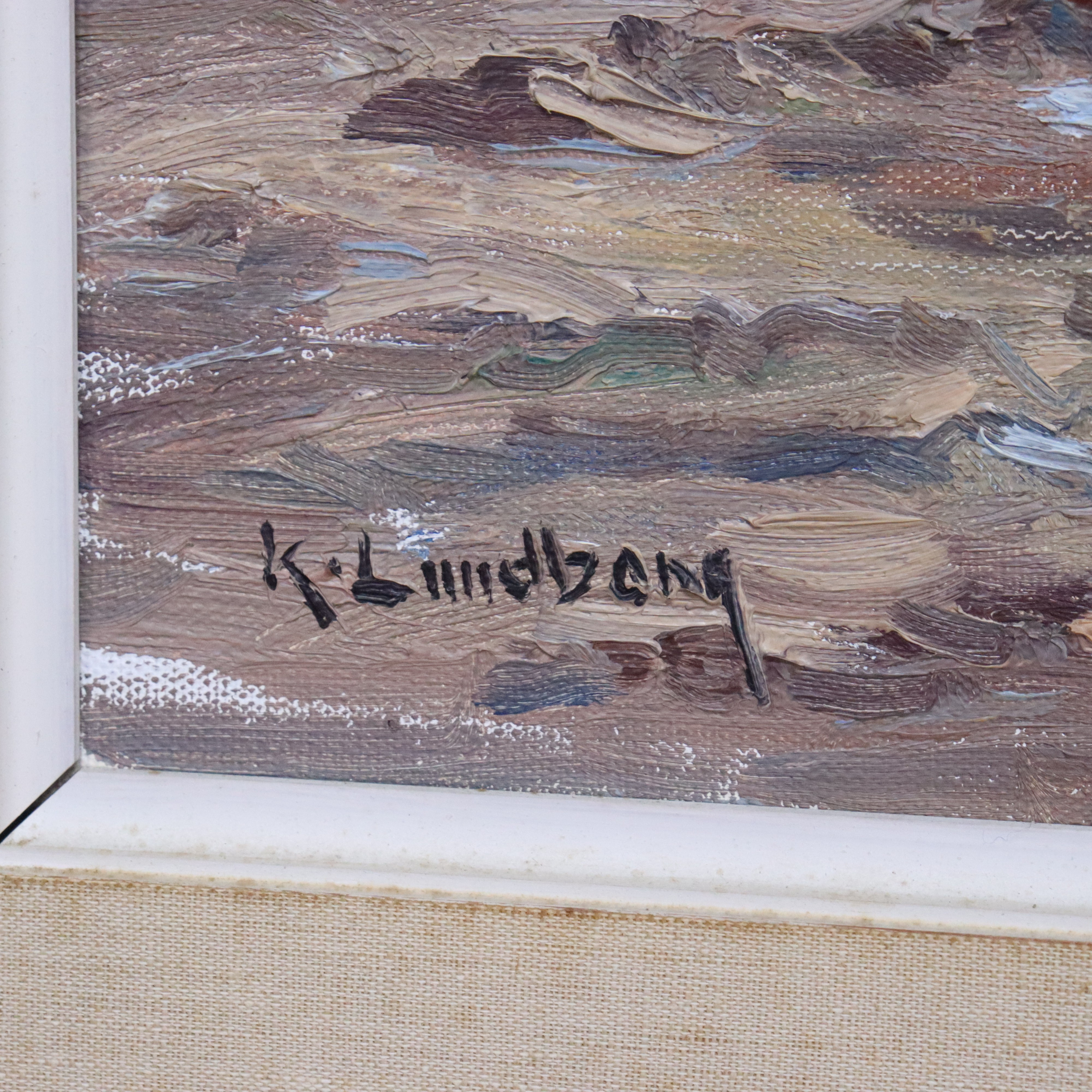 Images for 4826296. KARL LUNDBORG. oil on canvas, “I Betetid ...