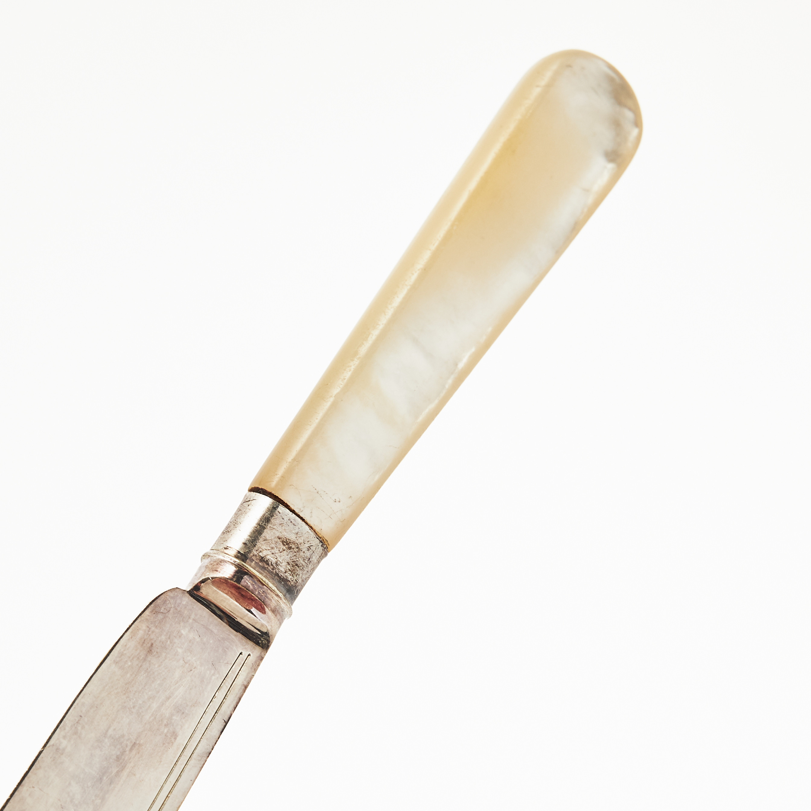 Images for 4826507. FISH CUTLERY, 12 dlr, mother-of-pearl and silver ...