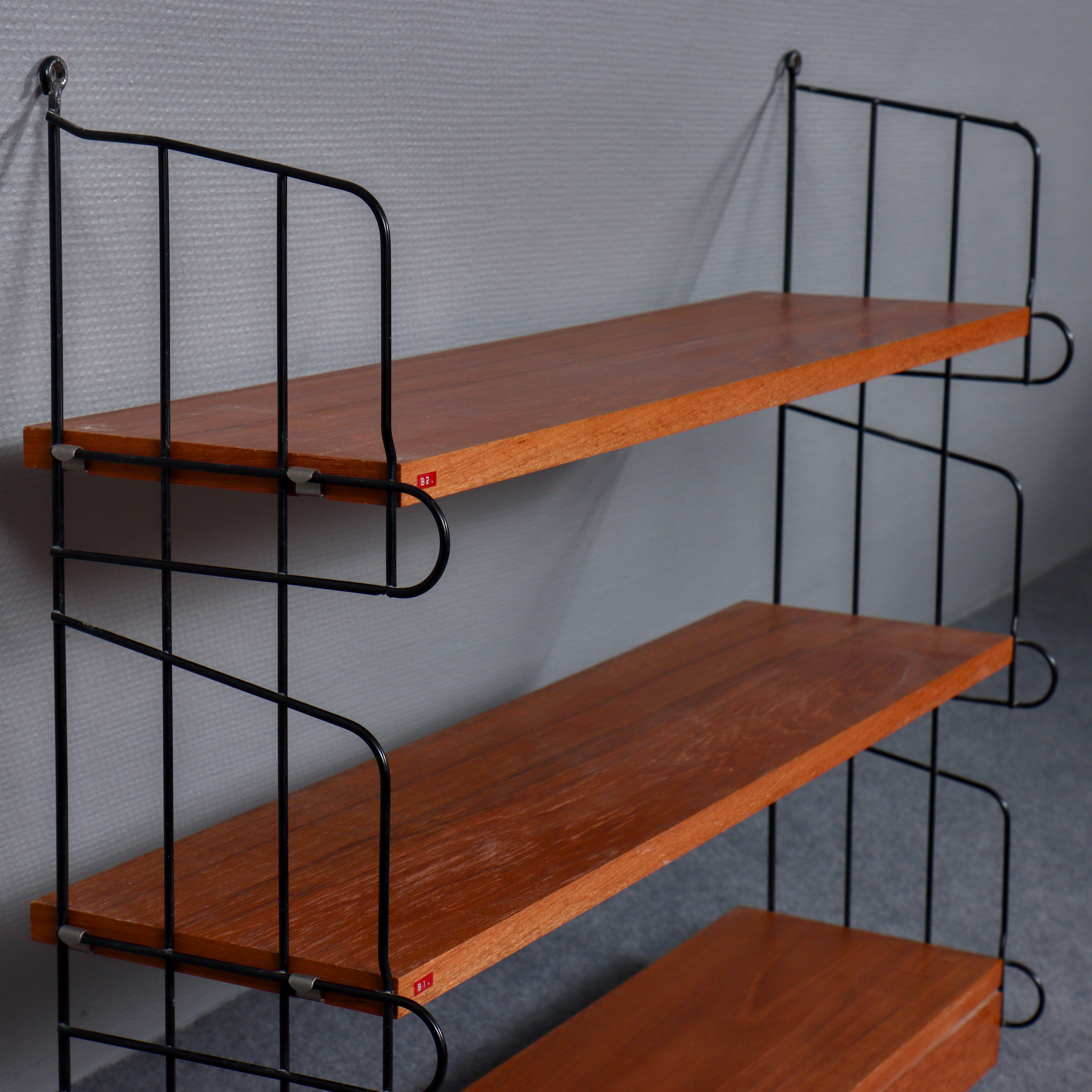 Images for 4828361. WALL SHELF, 1960S, TEAK “MODEL-STRING SHELF” SHELF ...